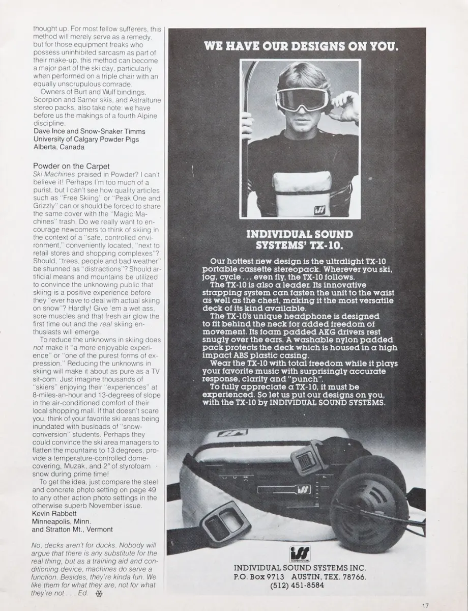 The 6 Best POWDER Magazine Letters to the Editor