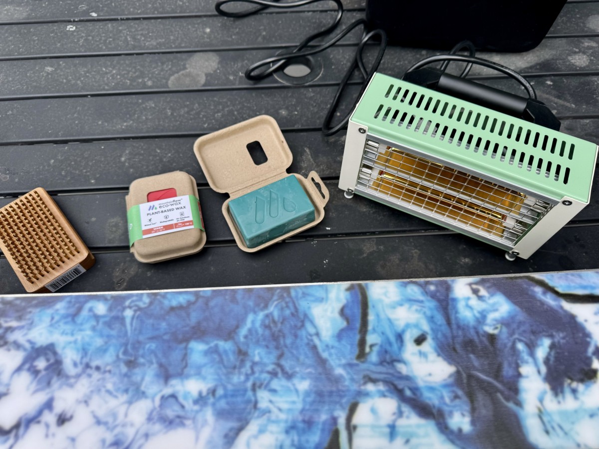 This Handheld Waxing Machine Changed How I Wax Skis At Home