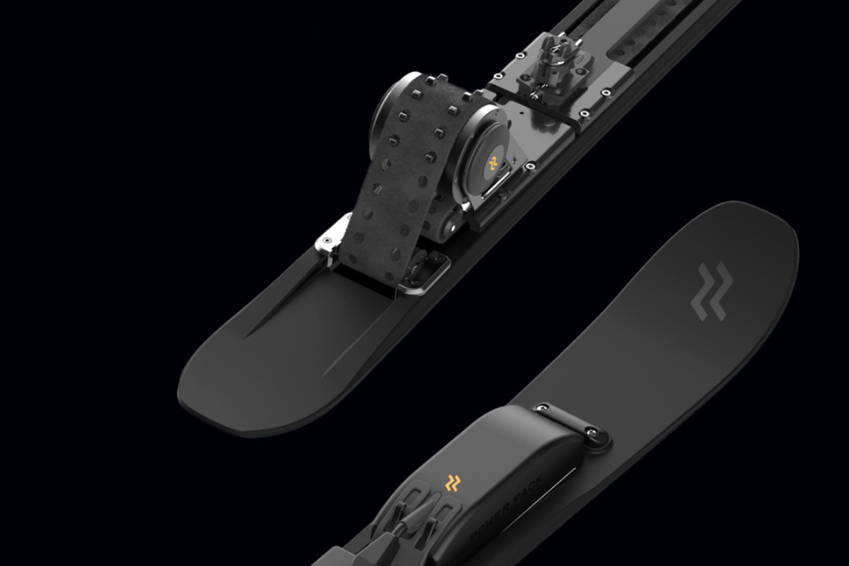 Battery Powered Skis Draw Attention at Tech Trade Show
