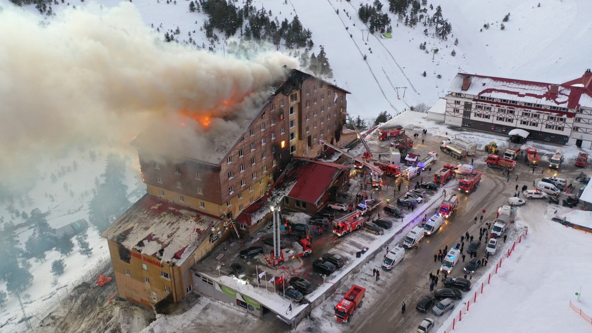 Hotel Fire Kills Olympic Skier in Turkey