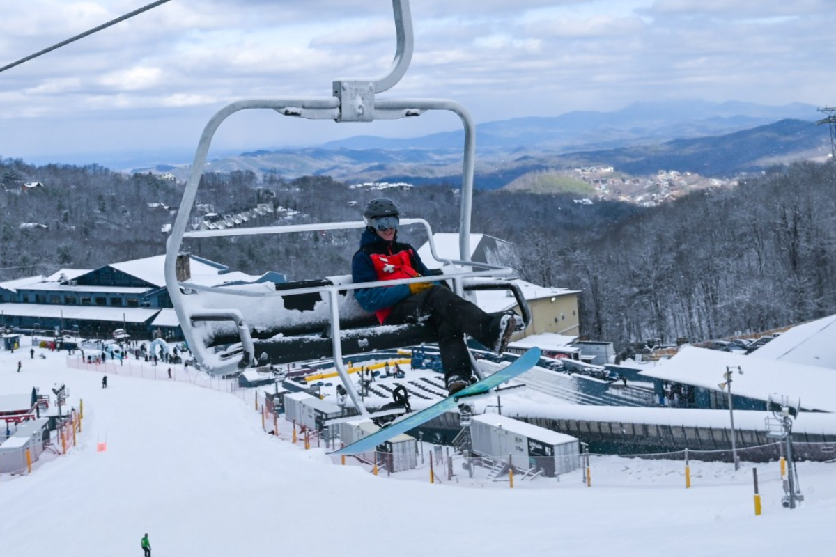 New Chairlift Opens at Tennessee's Only Ski Area