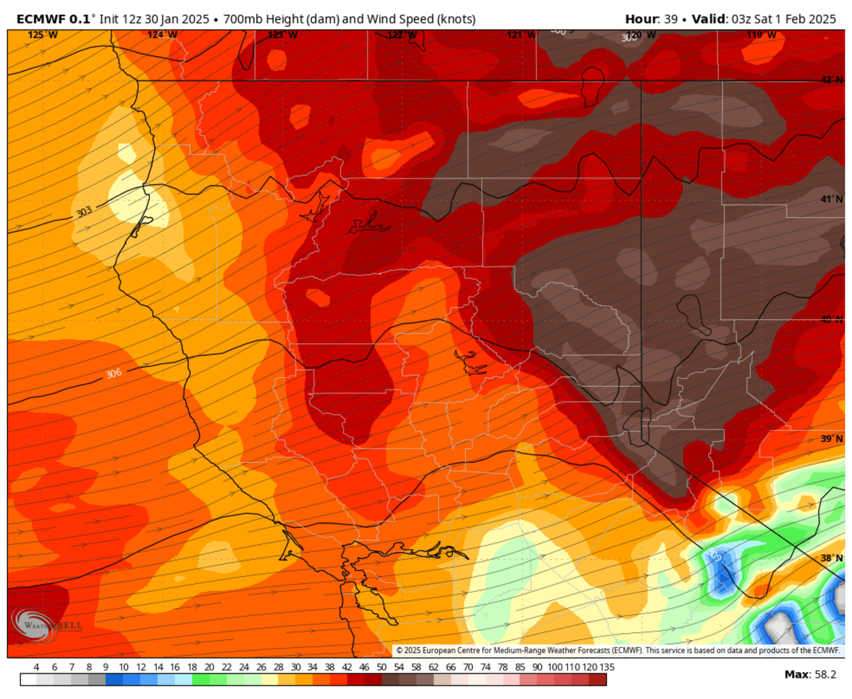 California Braces for 100 Inches of Snow