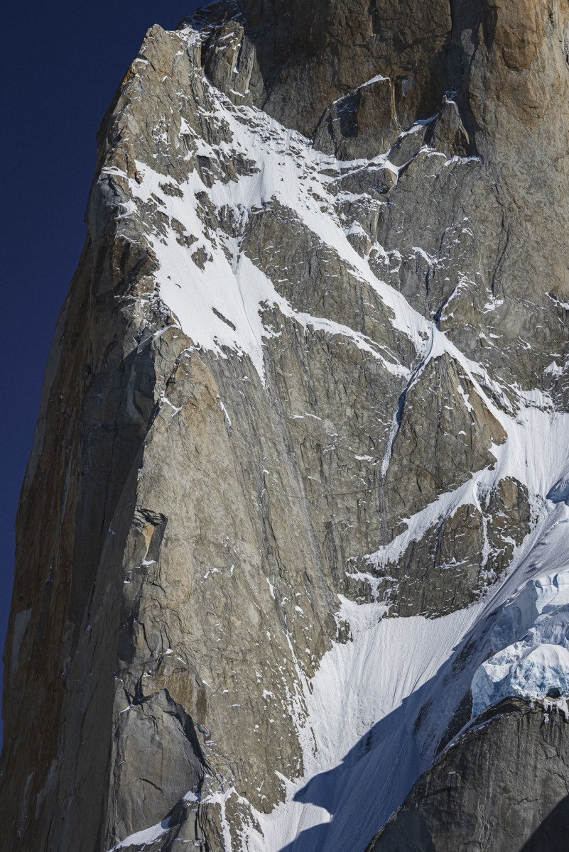 The Art of "Big Wall" Skiing in Patagonia