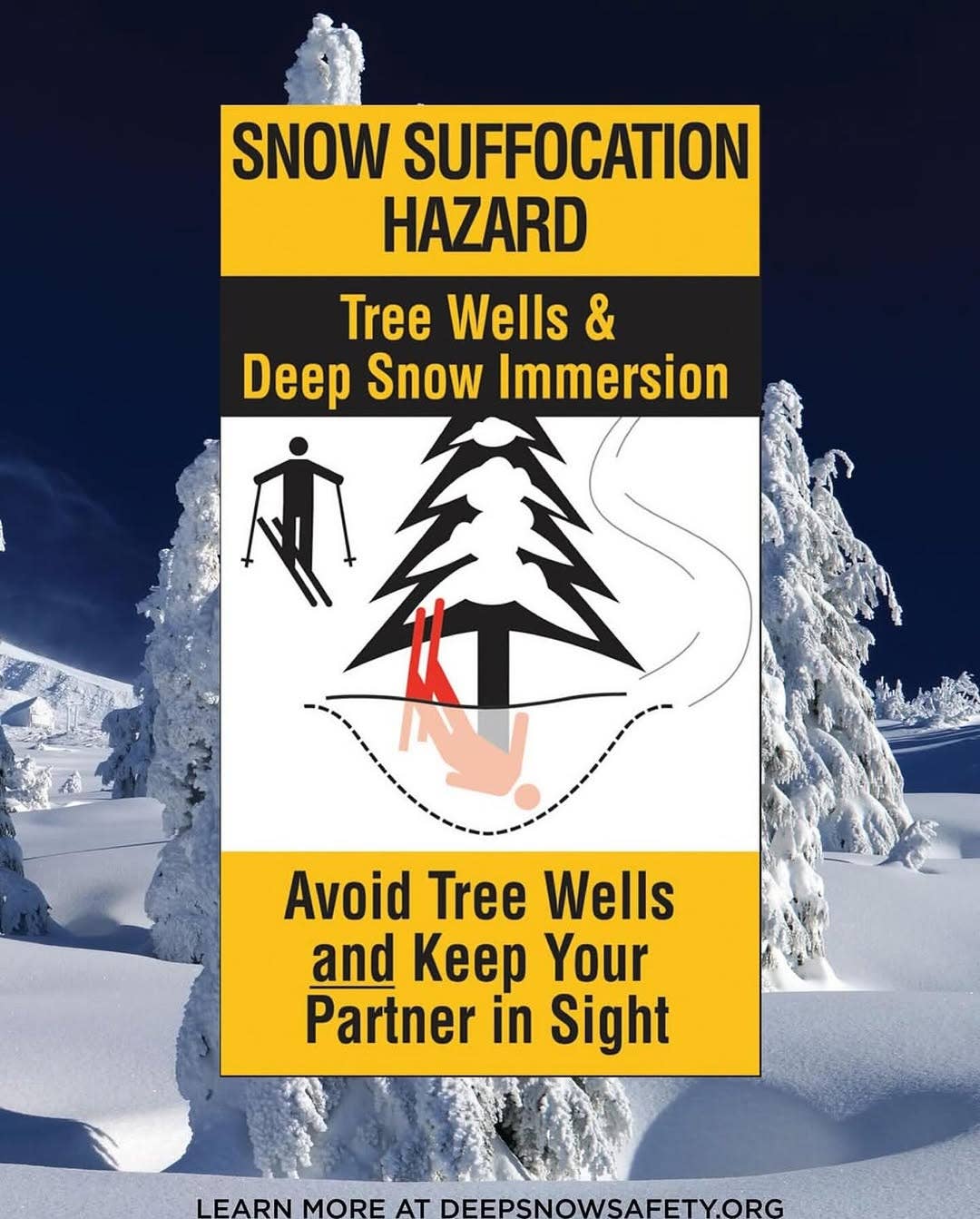 48 Inches of New Snow Will Cause Dangerous Tree Wells, Ski Resort Warns