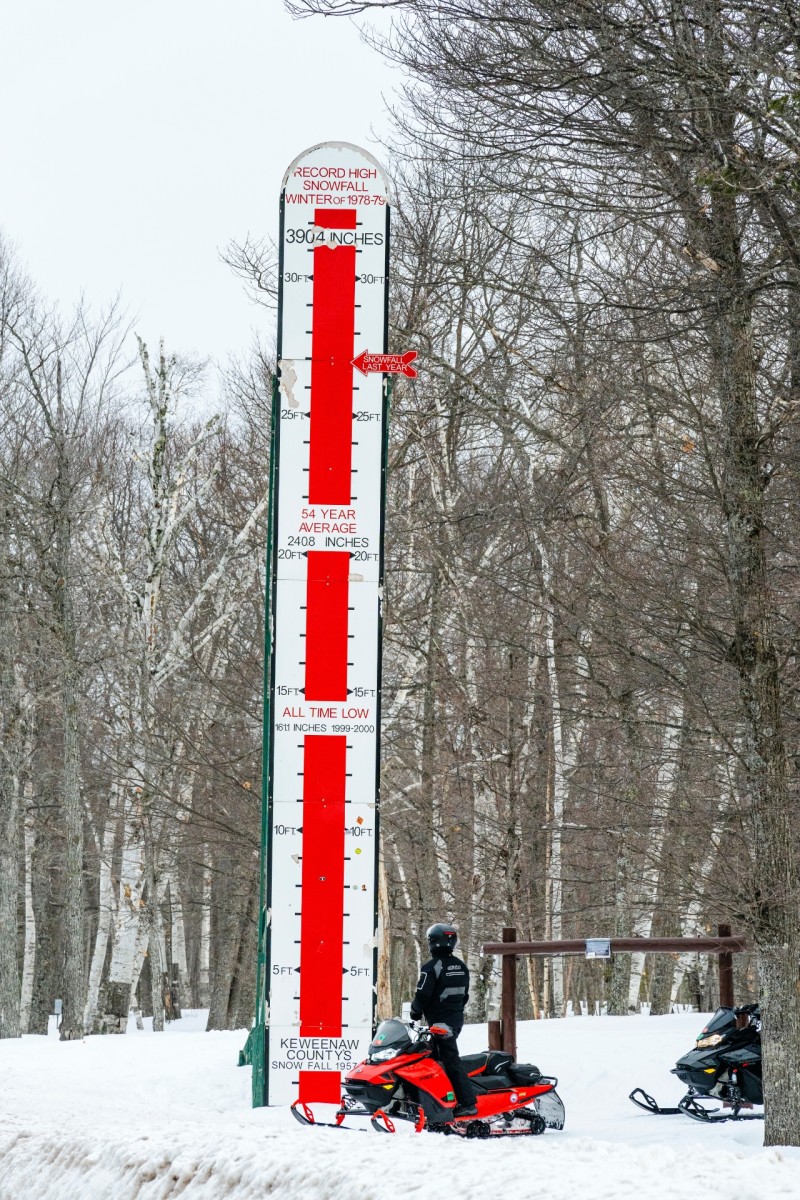 300 Inches of Snow: Michigan Peninsula Hits Impressive Milestone