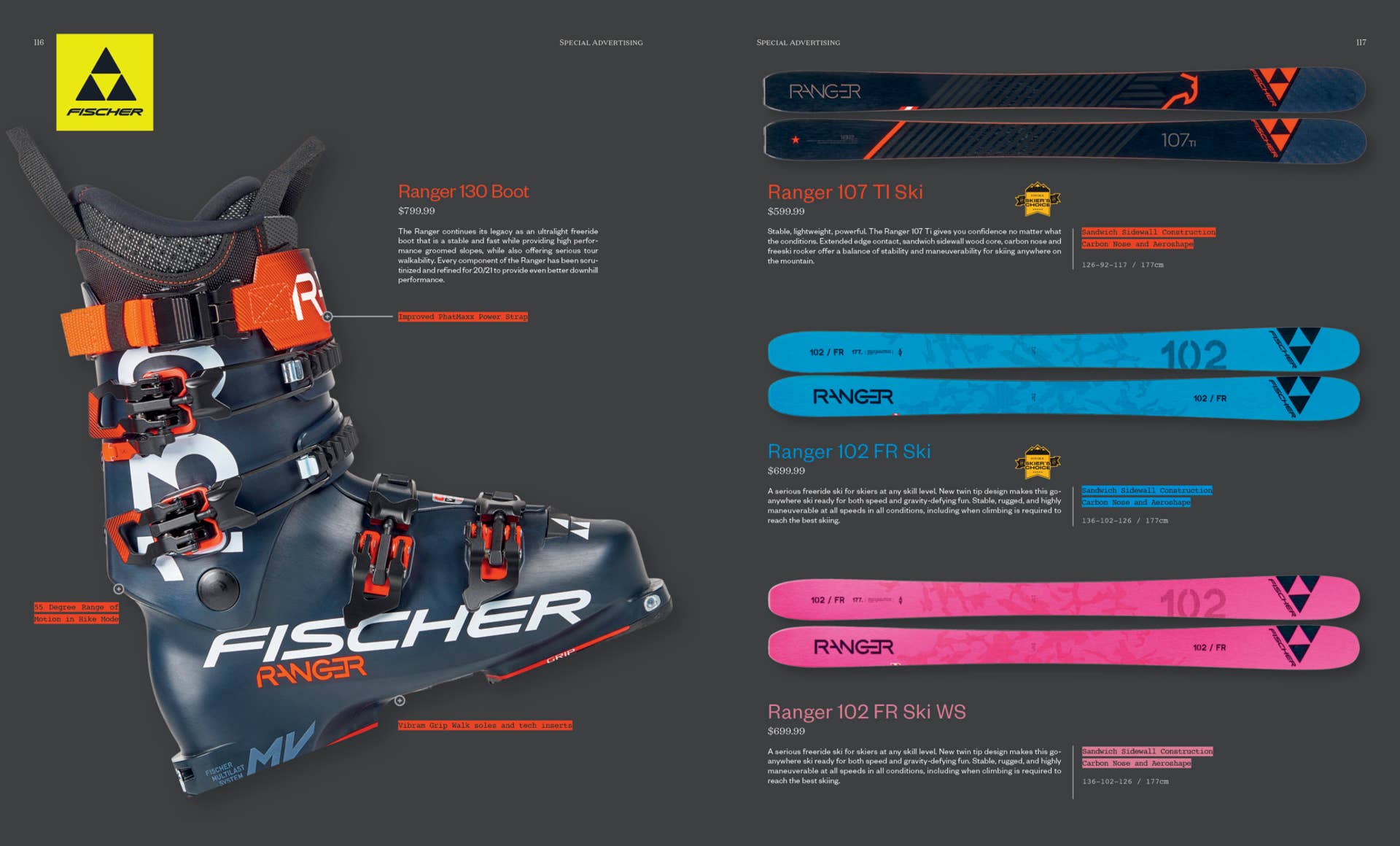 What's New from Fischer for 2021 - Powder