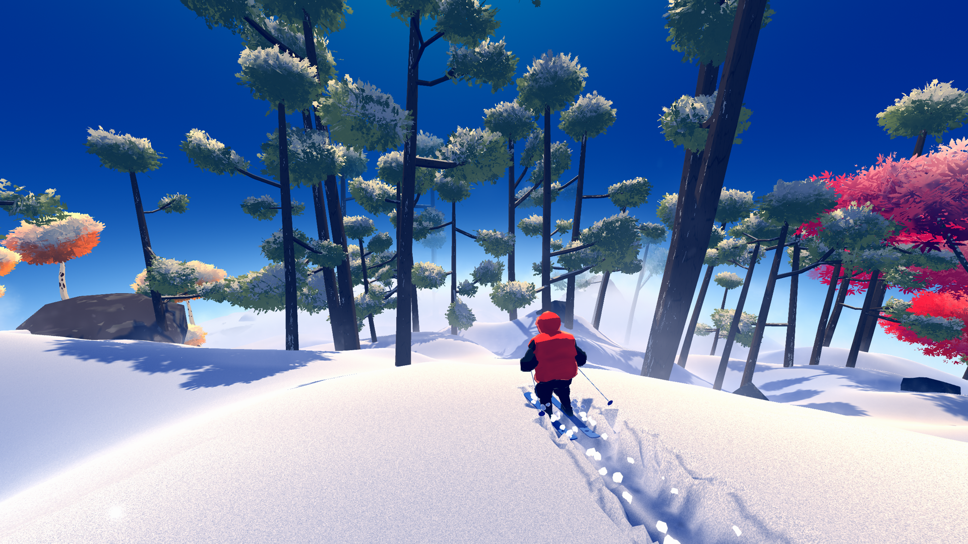 New Ski Video Game Lets Players Slide Through Endless Mountainscapes ...