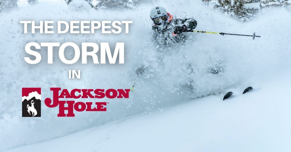 Skiing Jackson Hole's Deepest Storm Ever (Video) - Powder