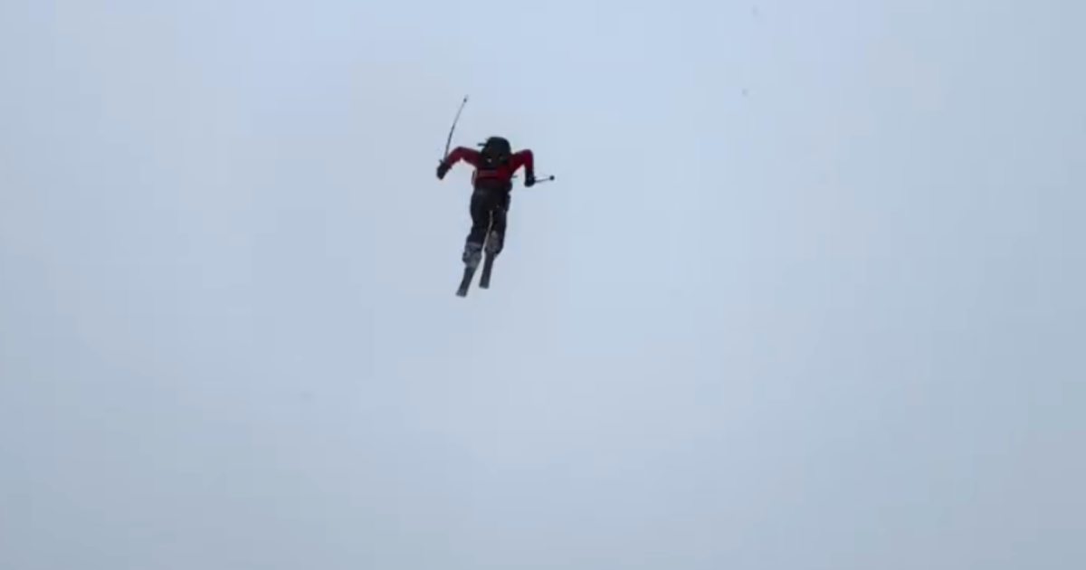 "That Kind of Airtime Is Insane": Skier's Huge Jump Goes Viral - Powder