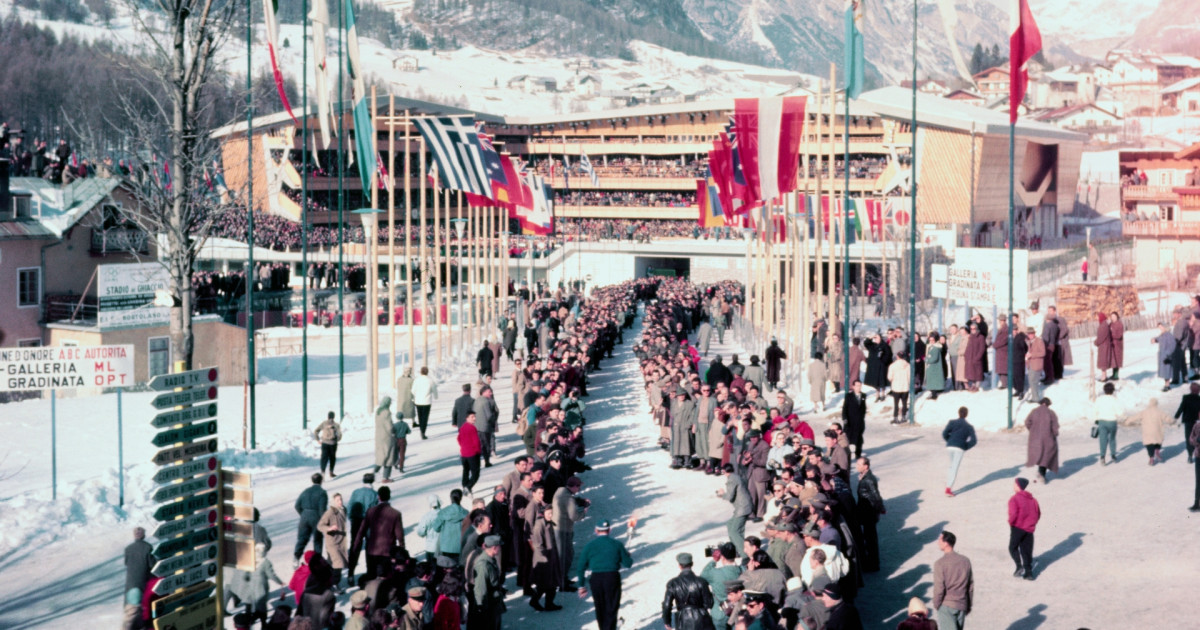 How The 1956 Winter Olympics Changed Cortina, Italy - Powder