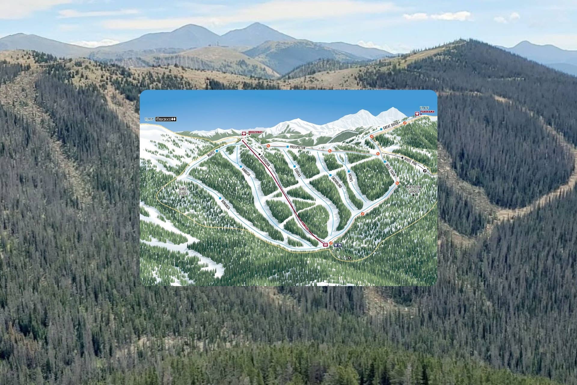 Monarch Mountain, Colorado Reveals New Trail Map for Exciting Terrain ...