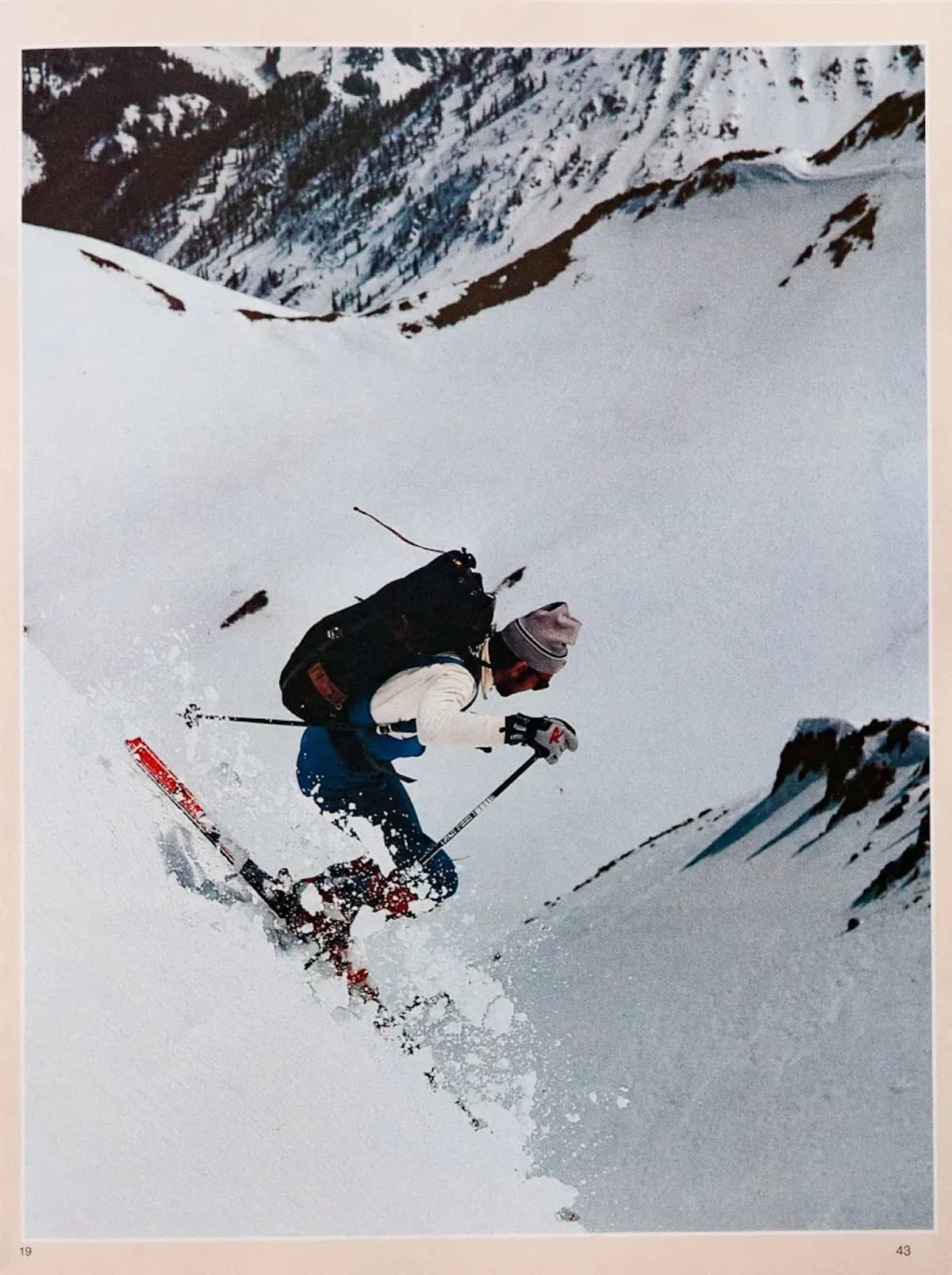 Vintage Backcountry Ski Gear From POWDER Magazine - Powder