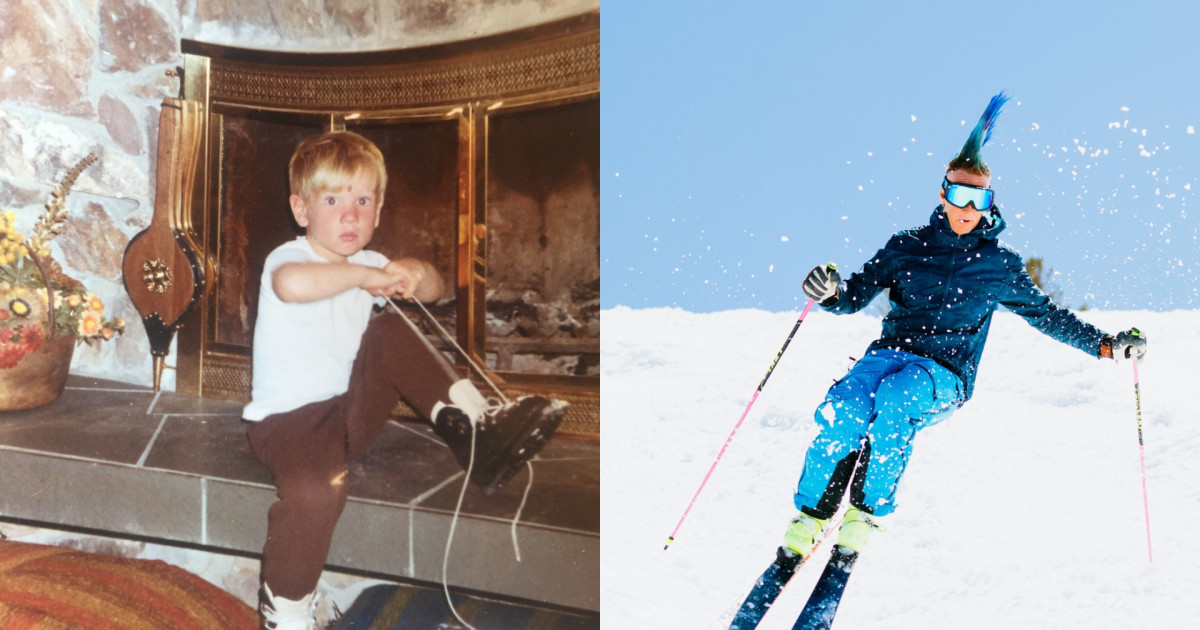Professional Skiers Share Childhood Photos and Reflect on Their Careers ...