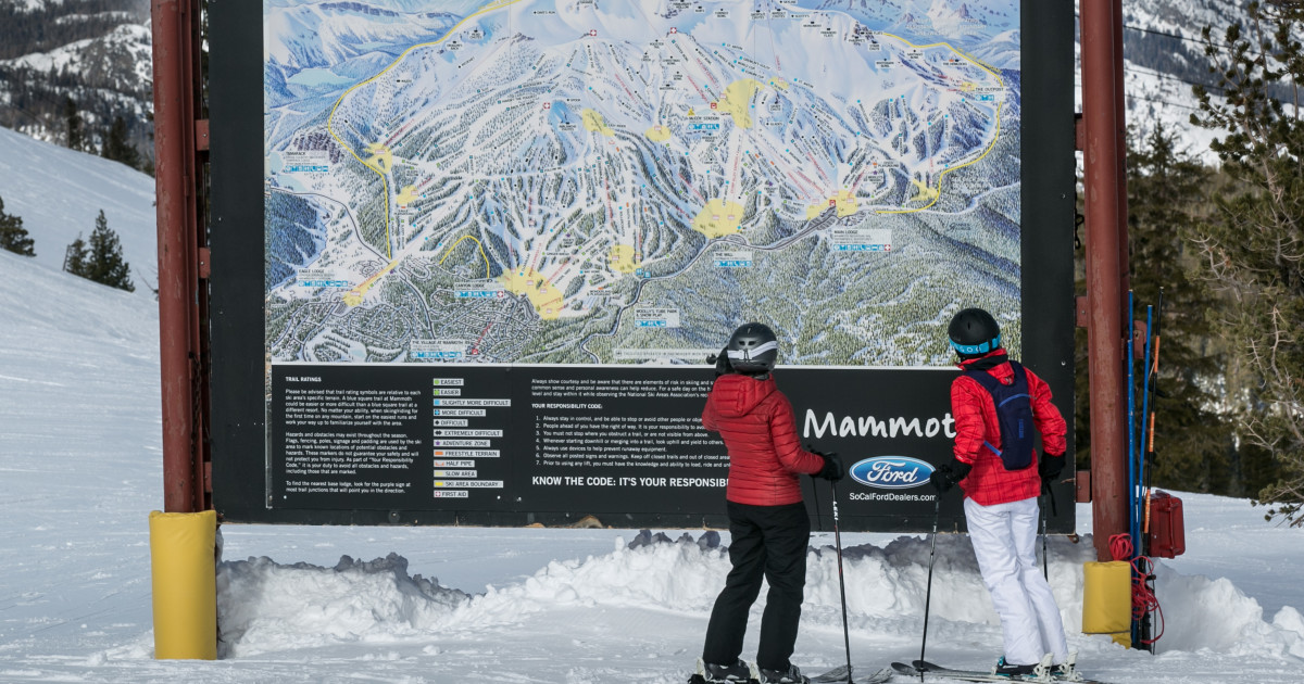 Ski Trail Signs 101: How To Read a Trail Map for Beginners - Powder