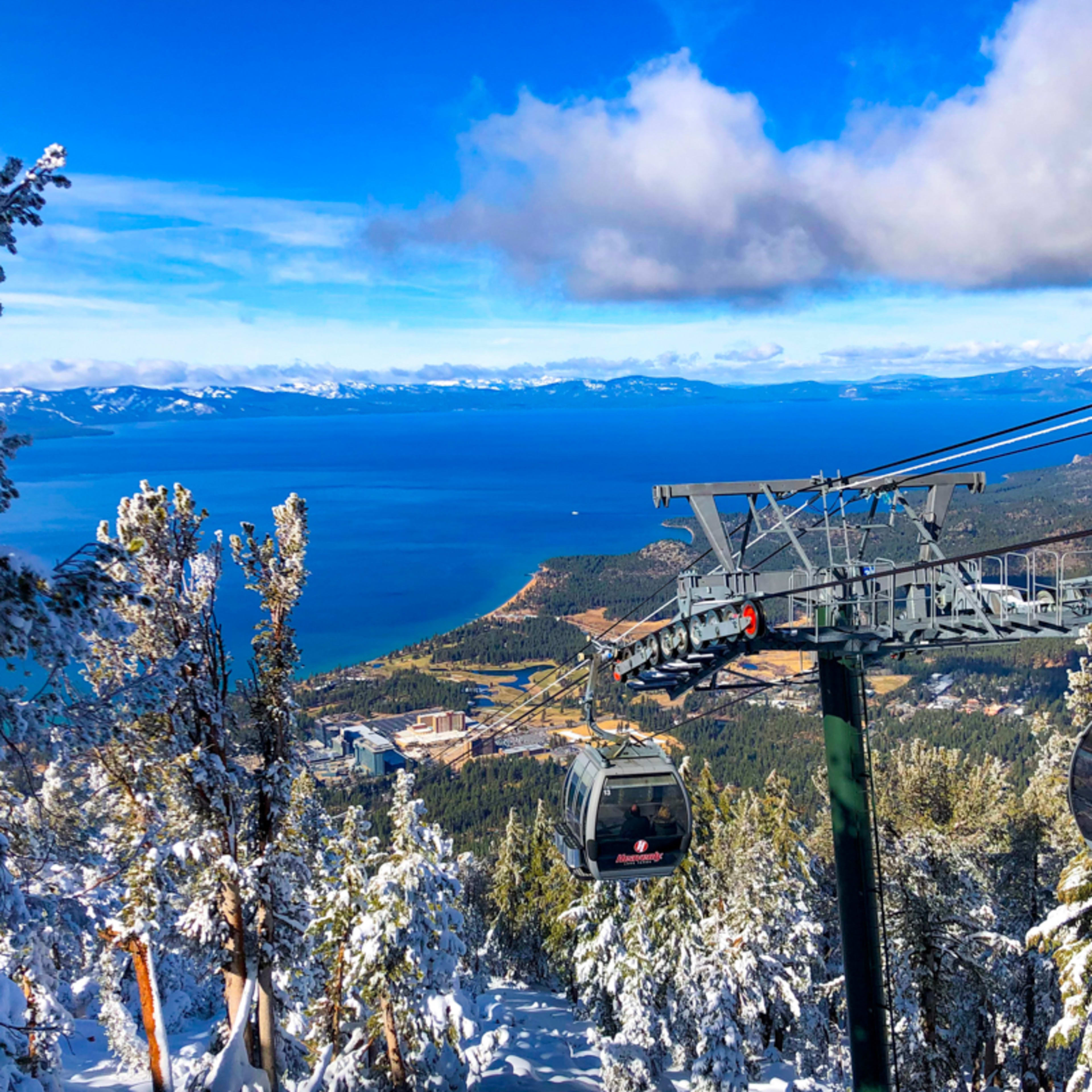 Riding The 'Coffin' Gondola Is No Joke - Powder