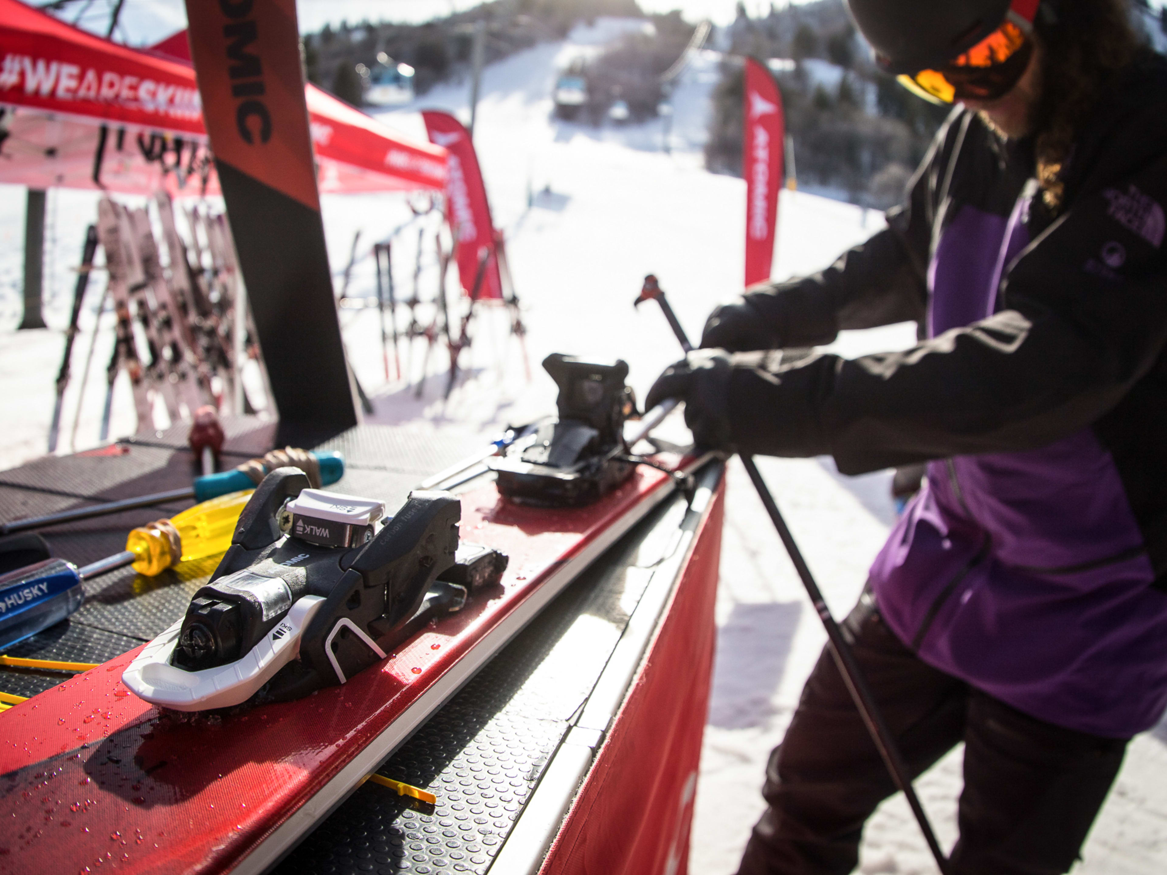 How To Adjust Your Ski Bindings: Pin and Alpine Guides - Powder