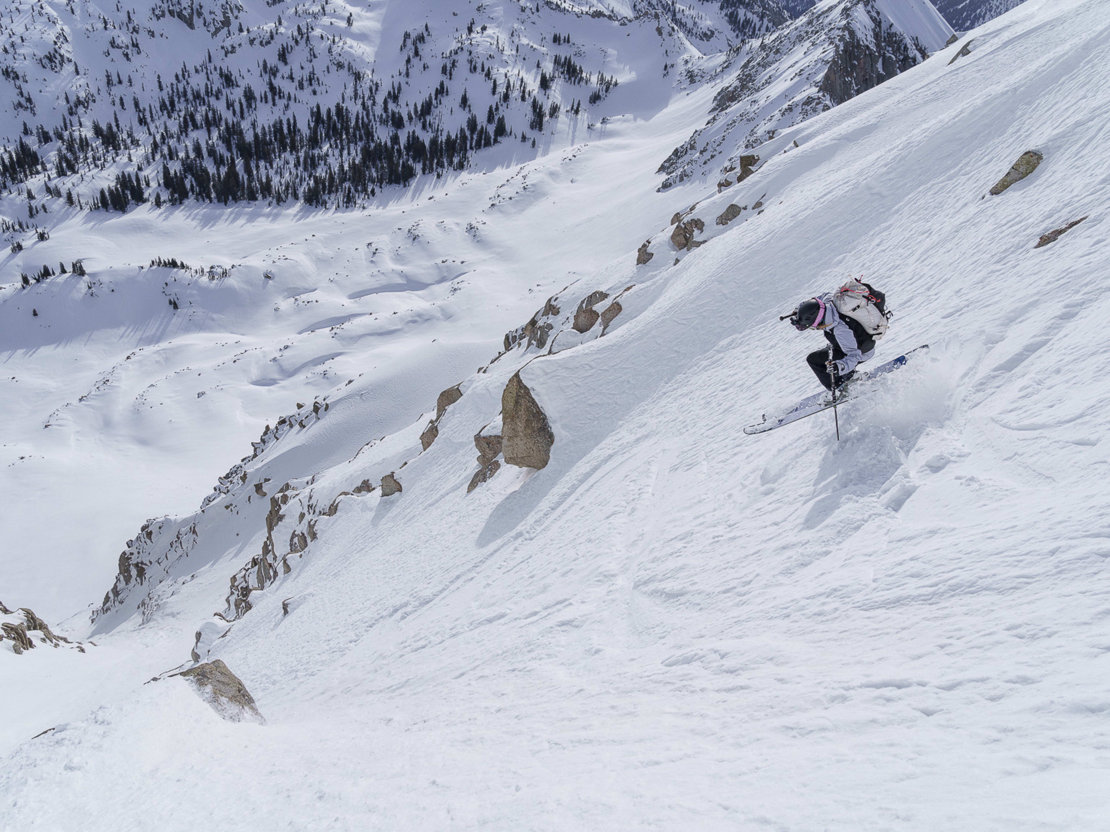 Mali Noyes Gained Confidence While Shattering Utah's Chuting Gallery Record - Powder