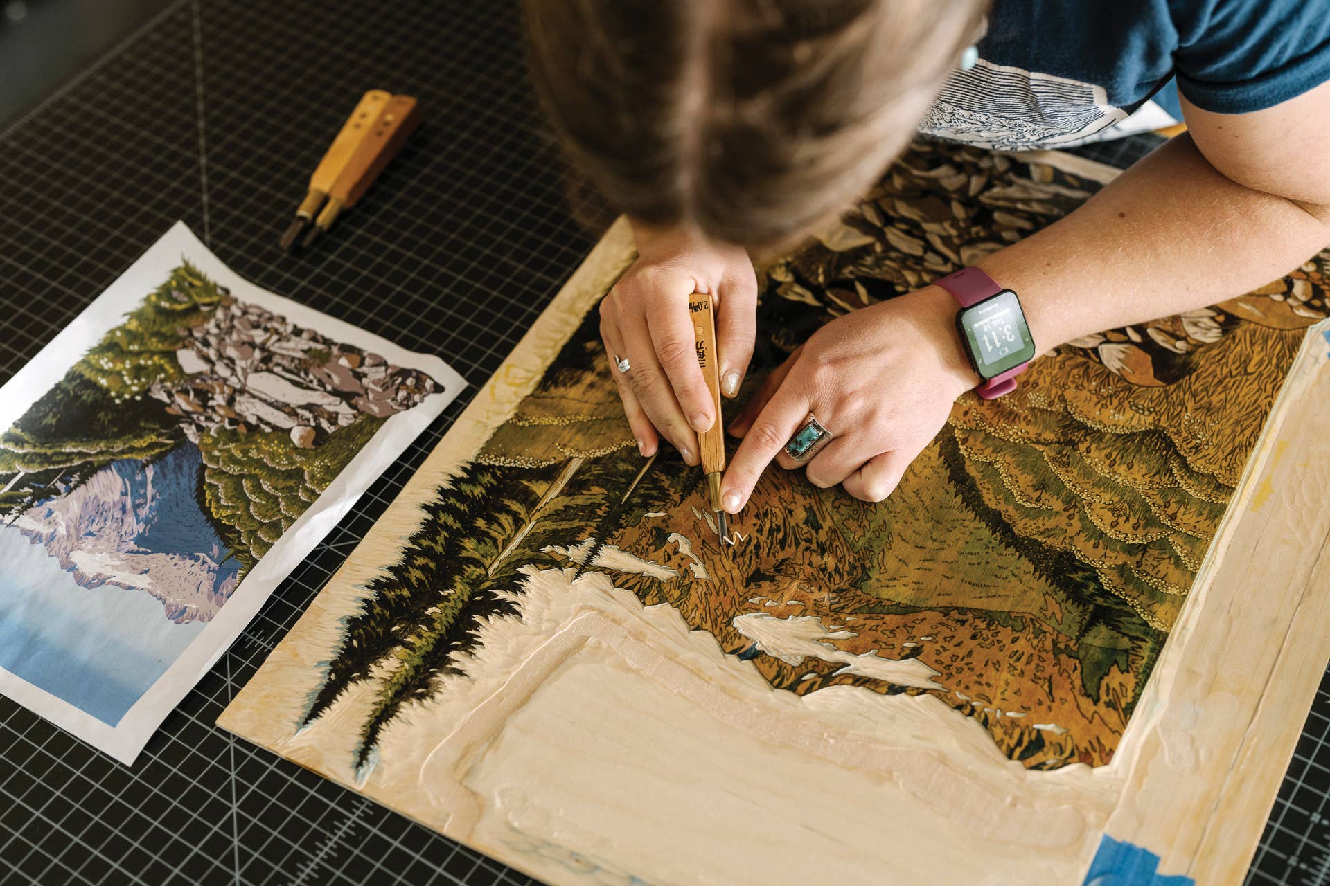 How Artist Sarah Finger Landed Her First-Ever Ski Topsheet - Powder