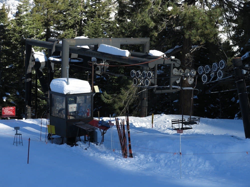 What Happened To The Riblet Double Chairlift? - Powder