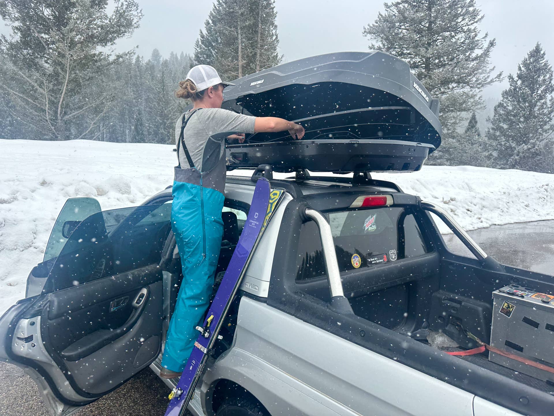 Yakima Skybox NX 18 Cargo Carrier: Full Review - Powder