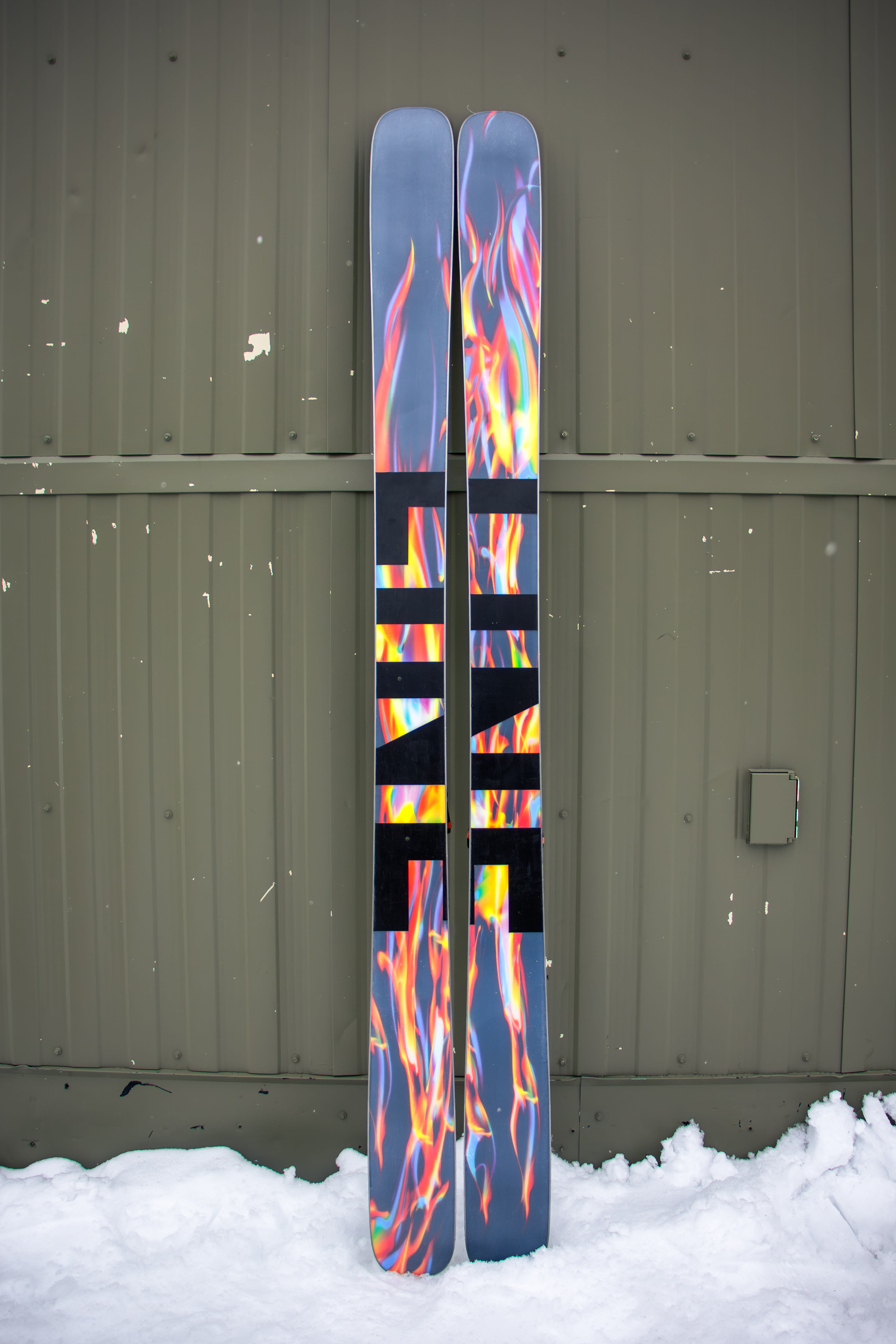 Review: Line Chronic 101 Park Skis - Powder