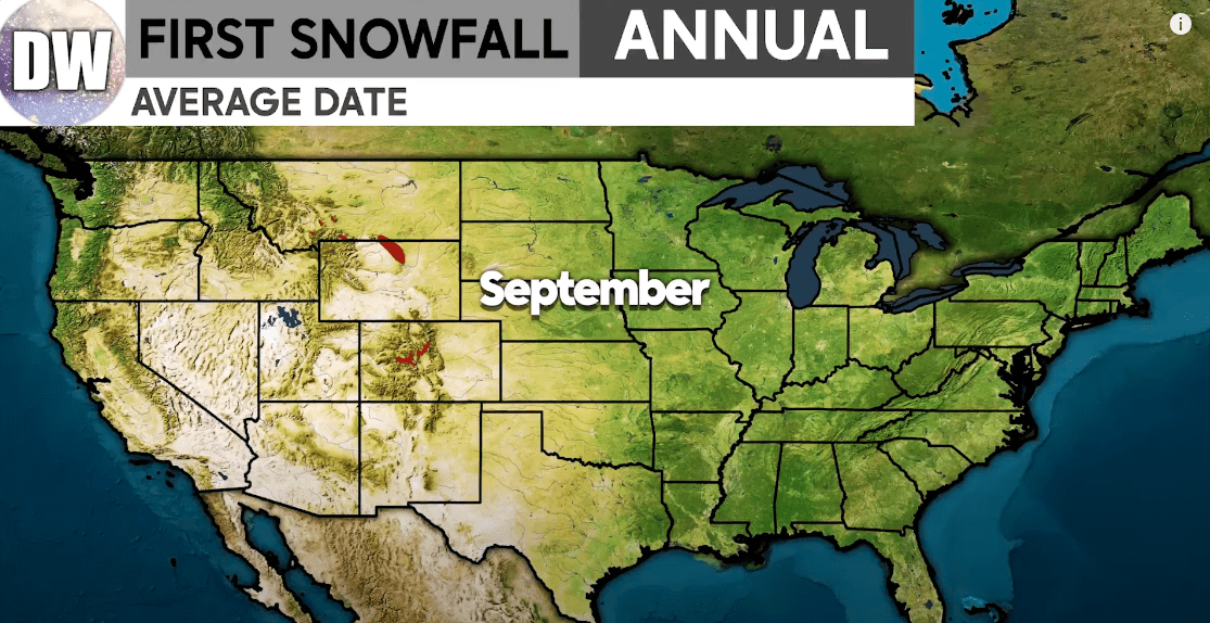 When To Expect Your First Snowfall This Winter (2025-26) - Powder