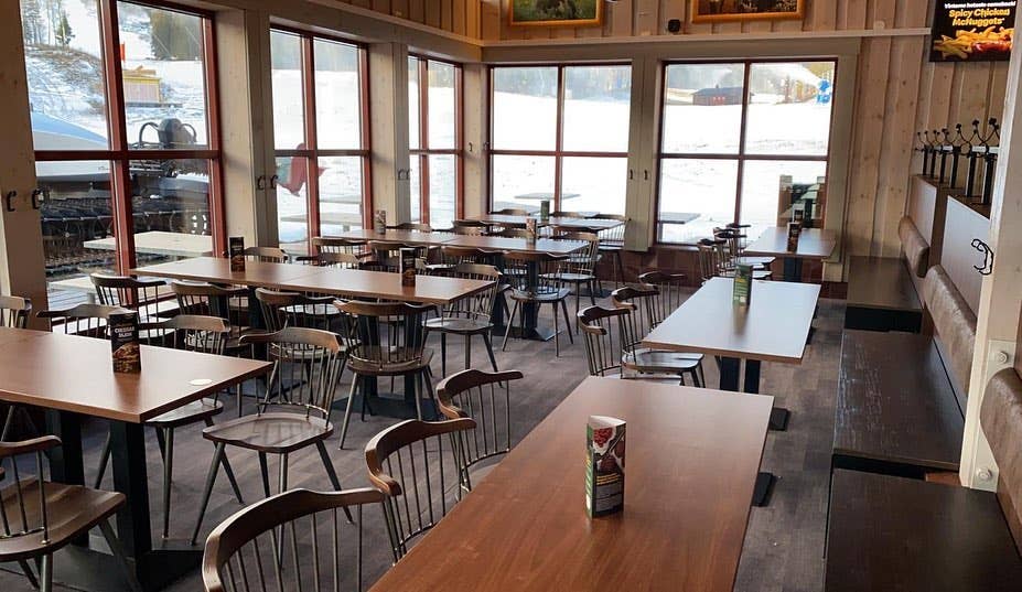 McSki Sweden: The World's Only Ski-Thru McDonald's - Powder