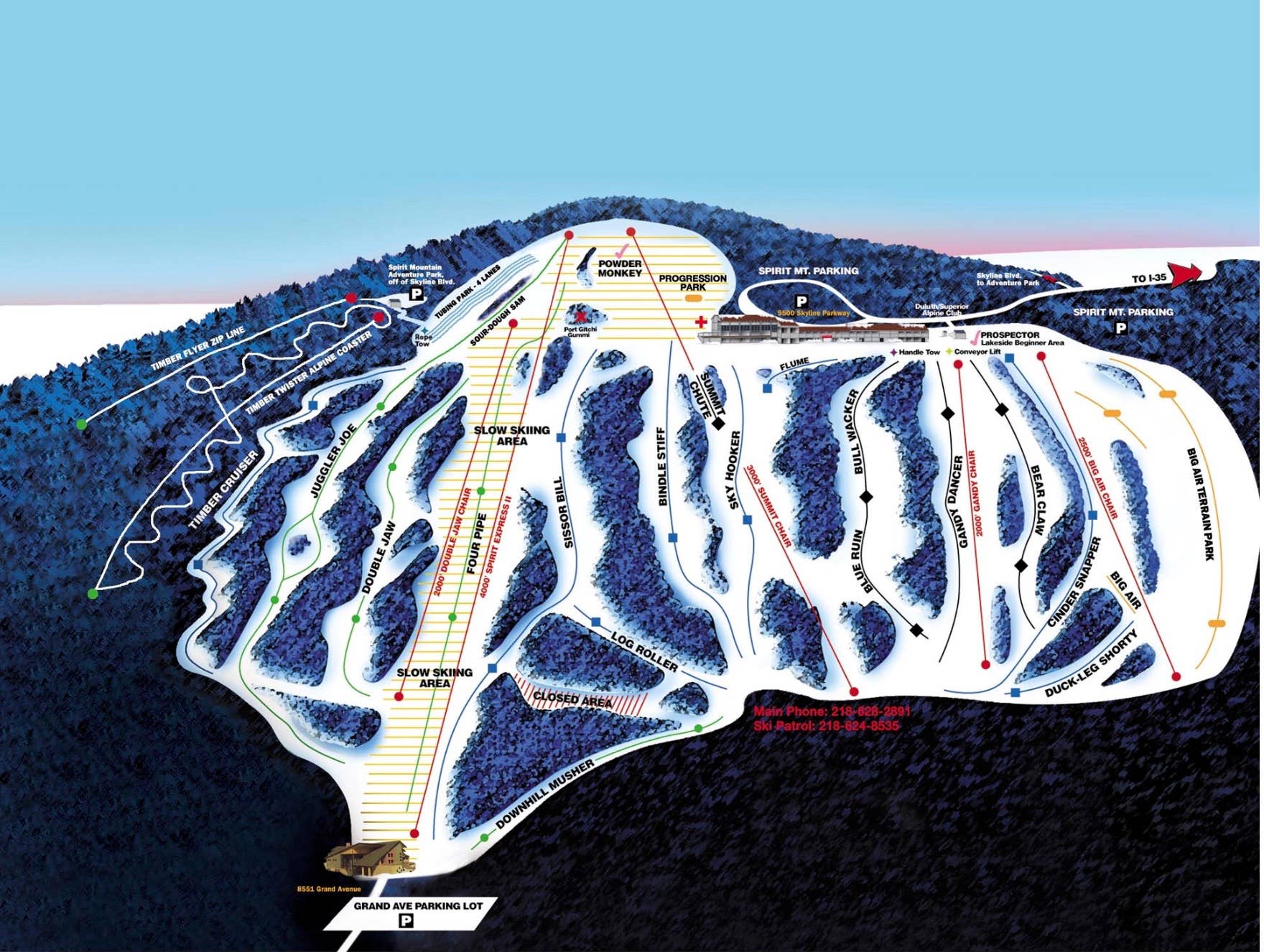 Minnesota Ski Resort Holds Chairlift Naming Contest - Powder