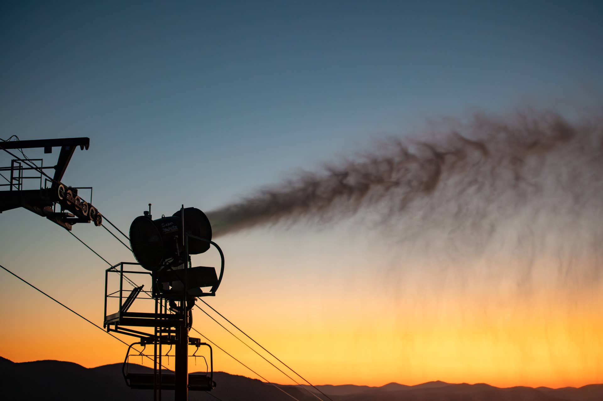 Sunday River, Maine Fires Up Snow Gun Test Ahead of Winter - Powder
