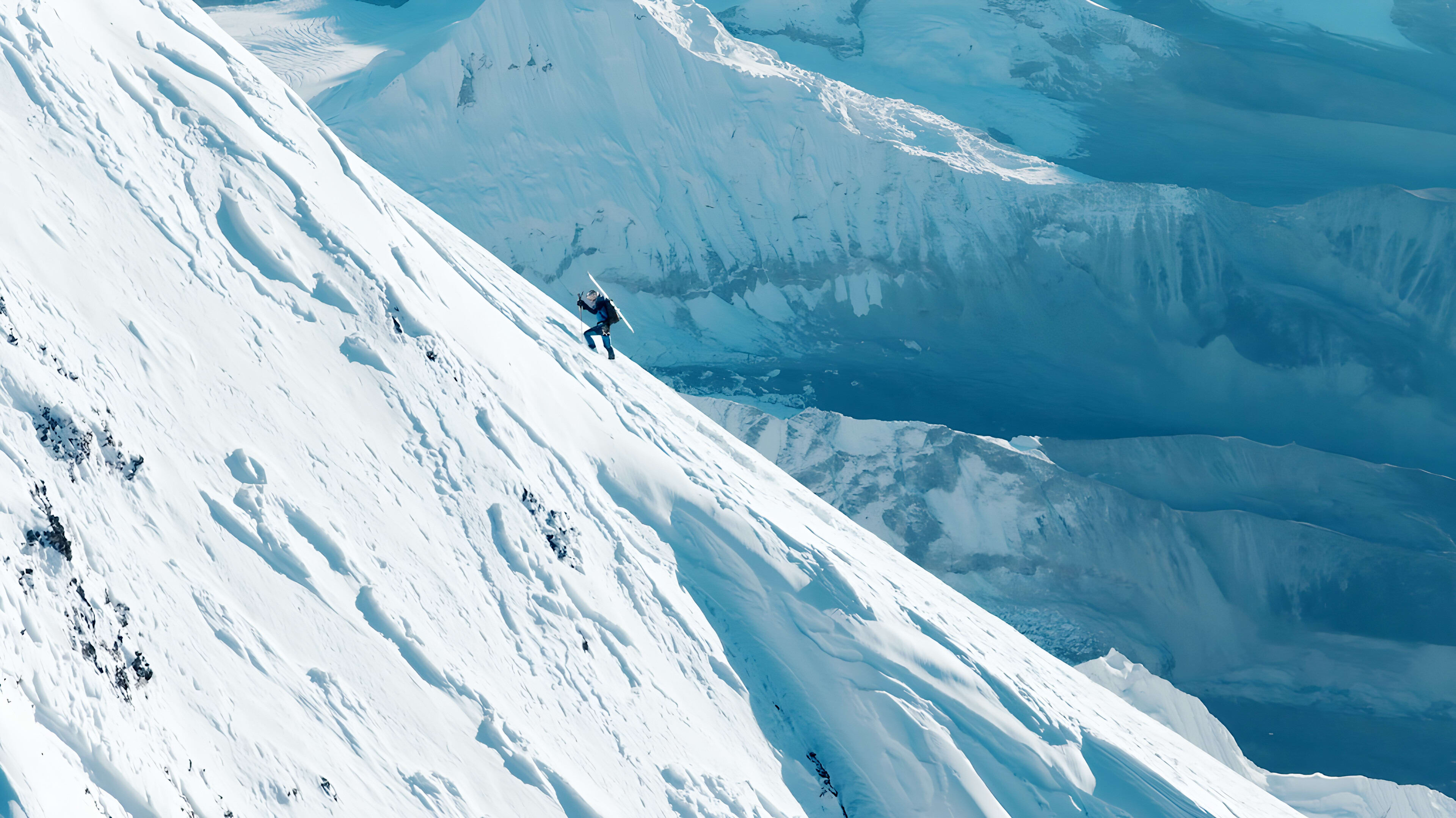 Andrzej Bargiel Makes First Full Ski Descent of Mount Everest - Powder