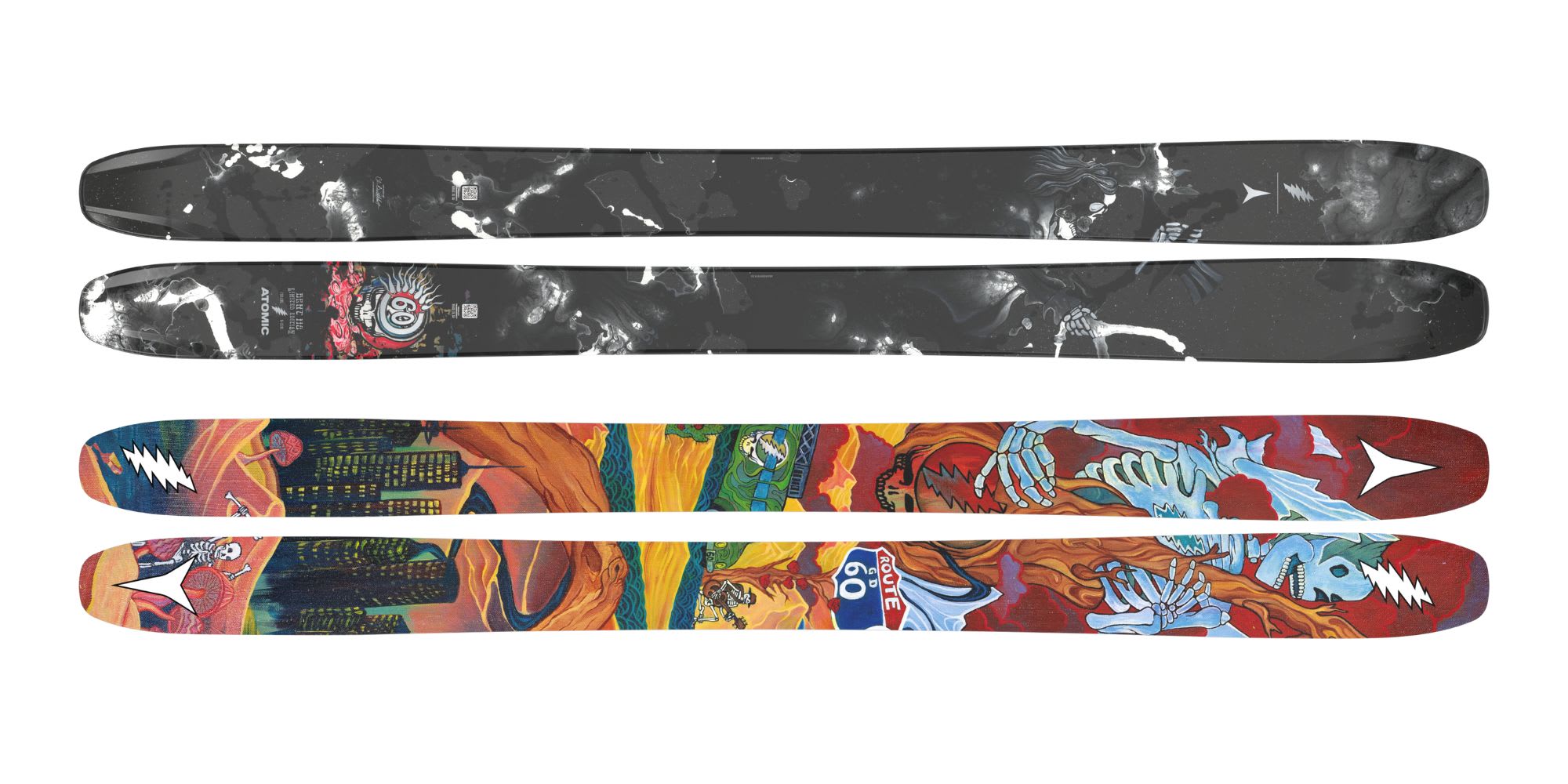Limited-Edition Atomic Grateful Dead Skis Released - Powder