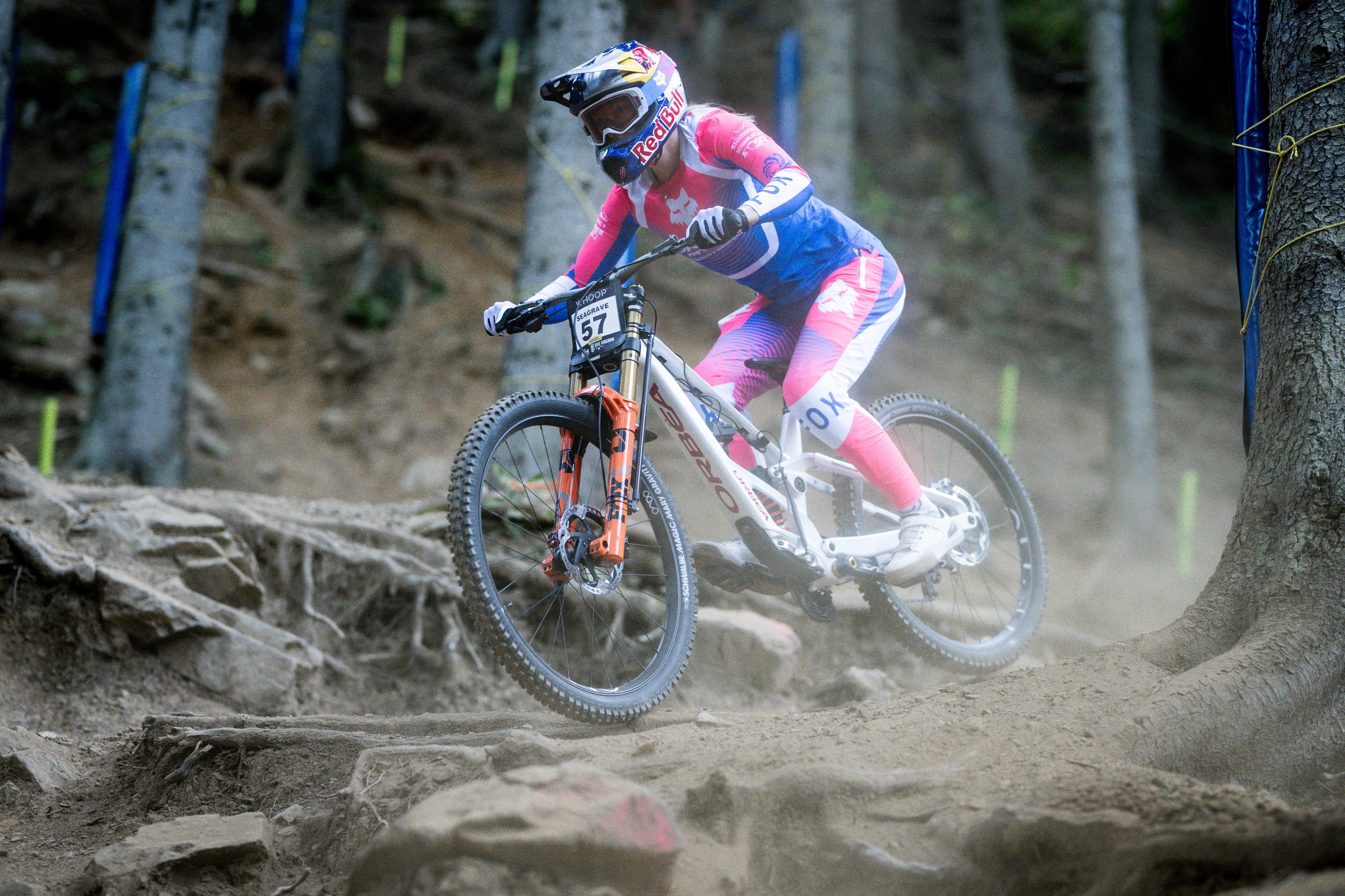 UCI Downhill World Cup Arrives at Whiteface Mountain, NY - Powder