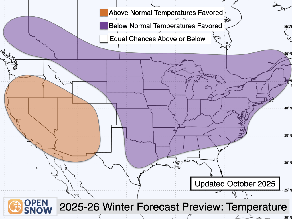 What OpenSnow Says About Long Range Forecasts & 2025 Winter - Powder