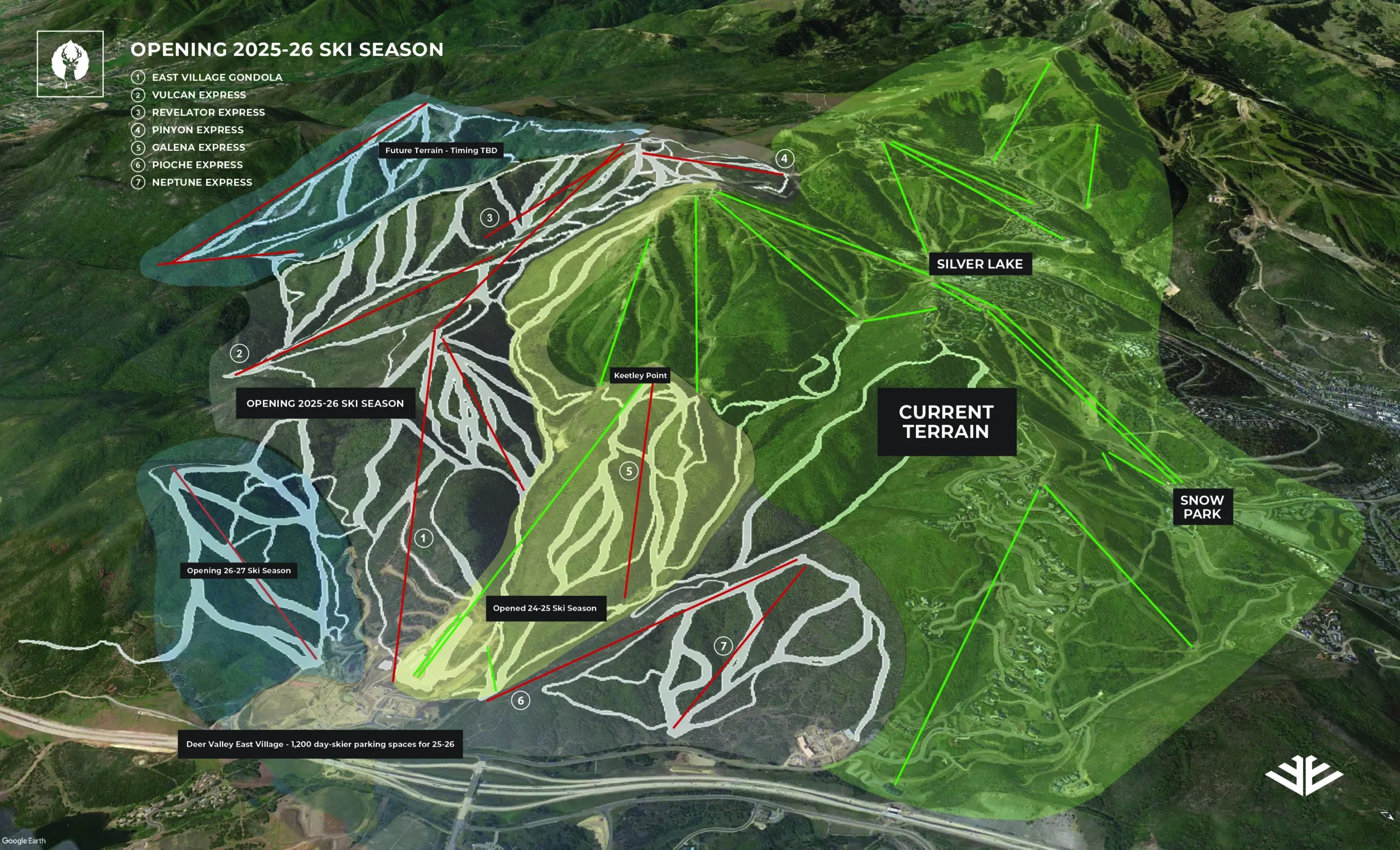 See Deer Valley’s New Trail Map and Huge Terrain Expansion - Powder