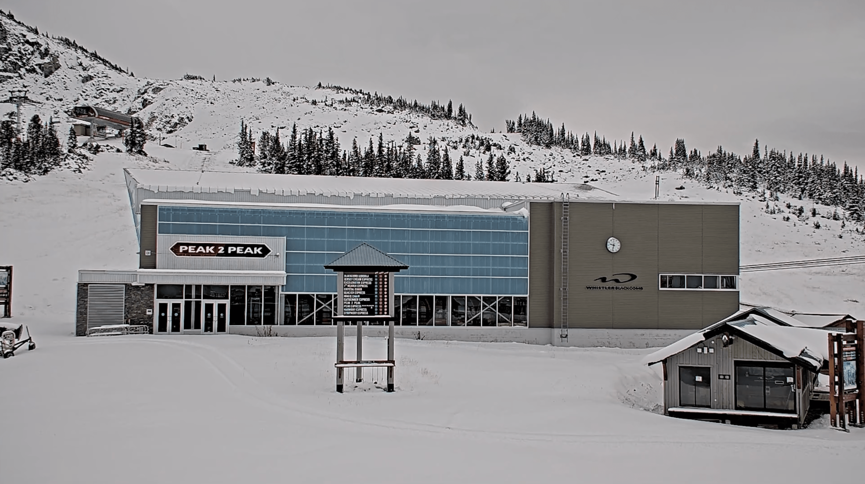 Revelstoke, Fernie, and Whistler, Canada Hit By October Snow - Powder