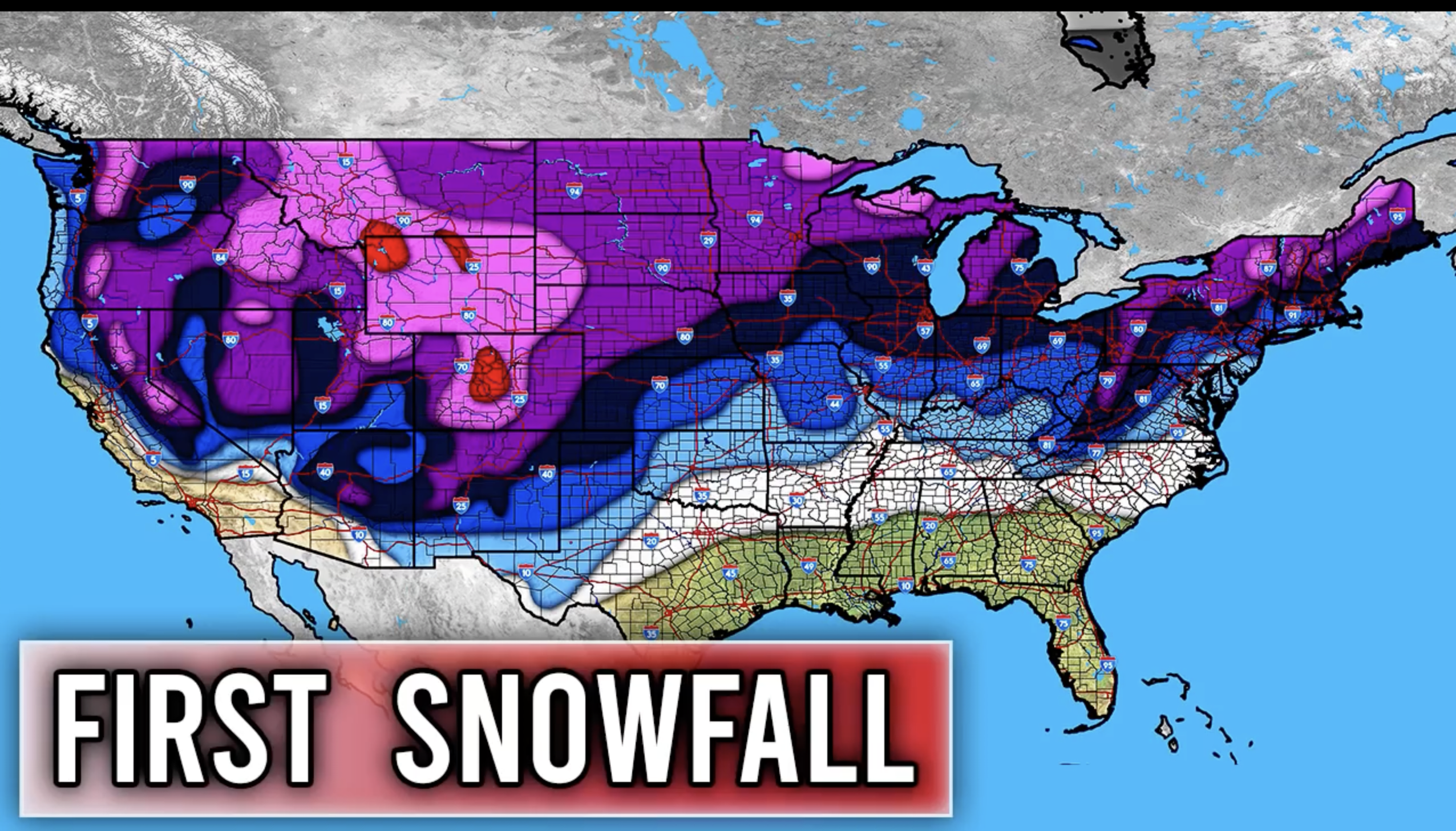 When To Expect Your First Snowfall This Winter (2025-26) - Powder