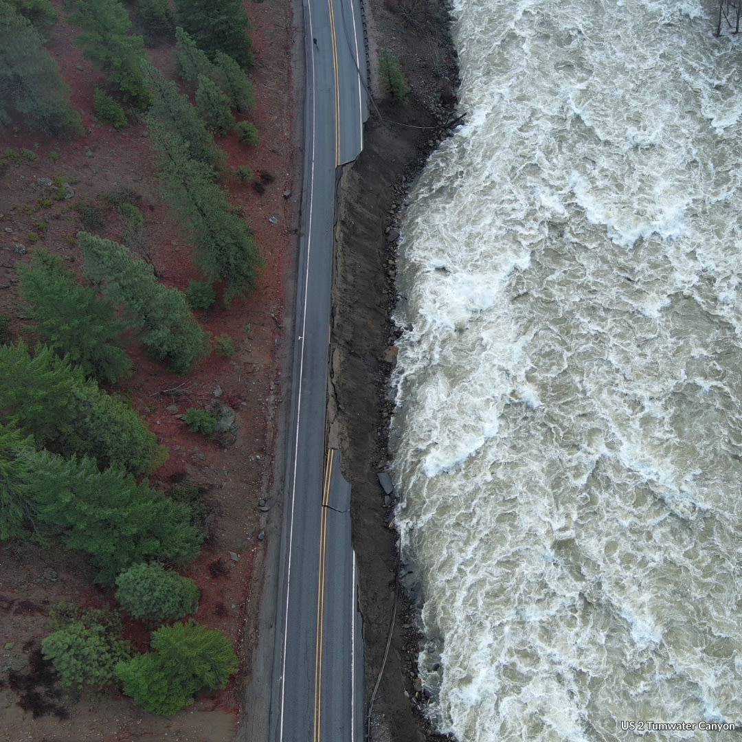 Washington's Highway 2 To Remain Closed for "Months" - Powder