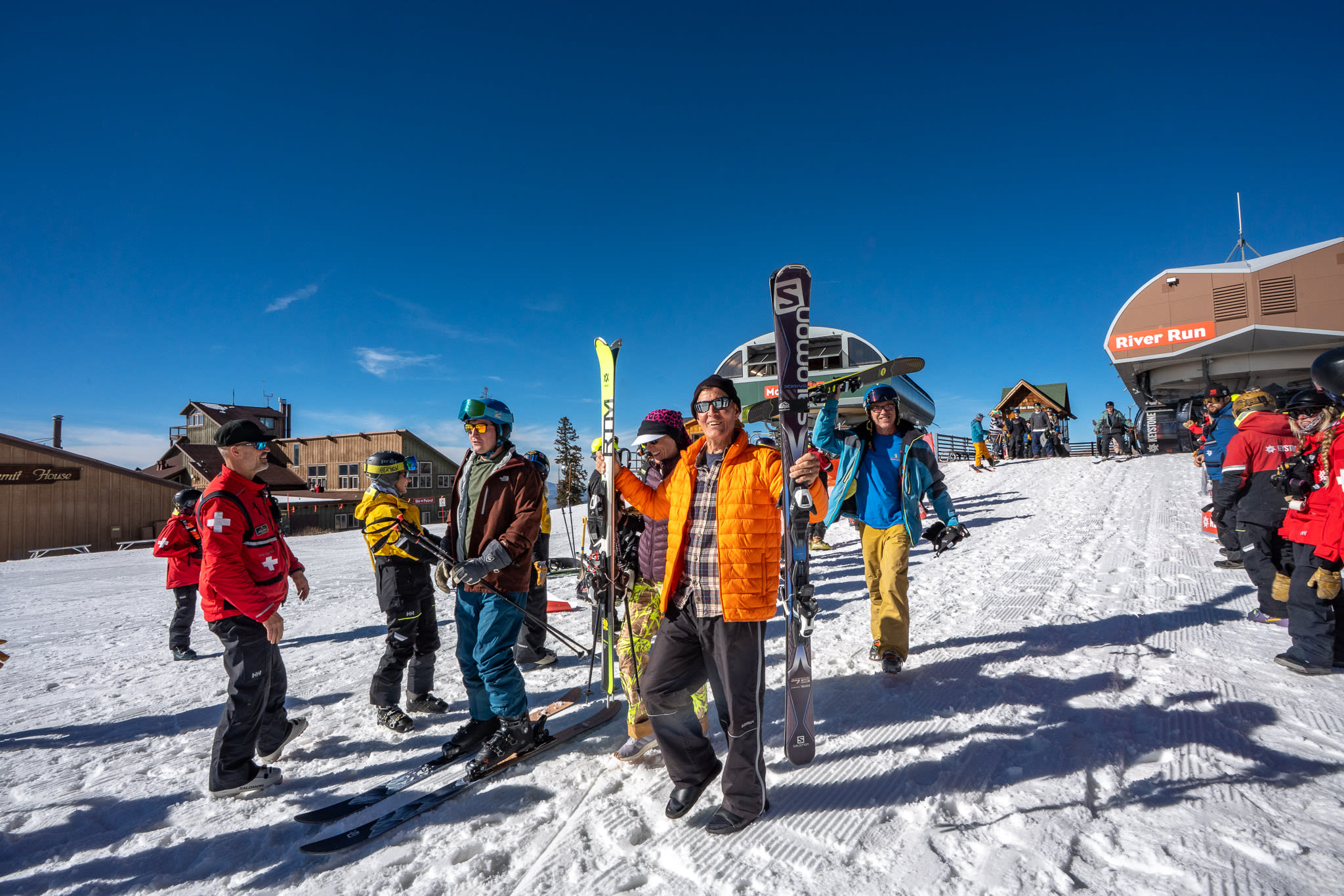 How Keystone Resort Claimed the First Chair of 2025 - Powder