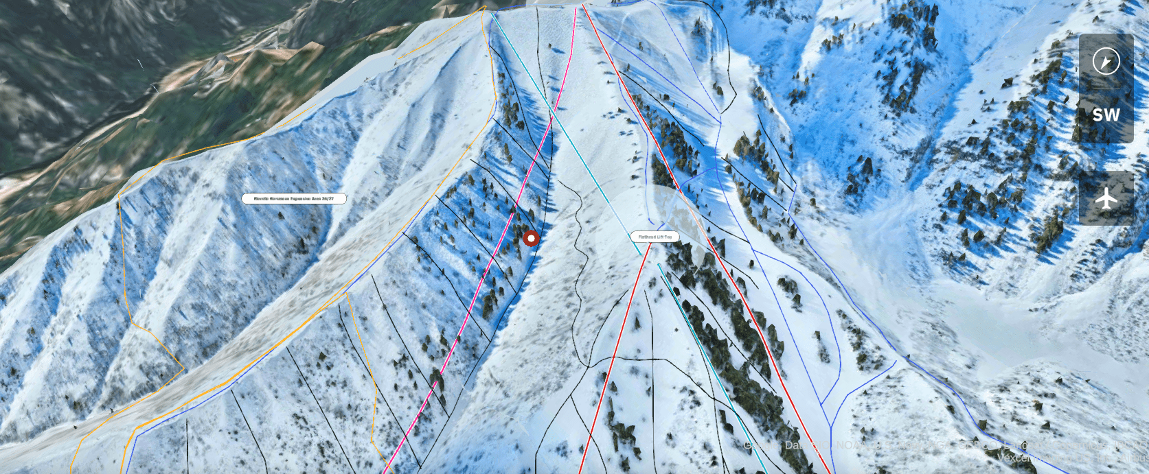 Sundance Mountain Launches 3D Trail Map - Powder