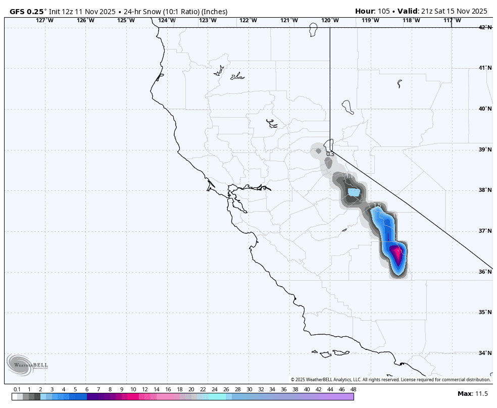 California Ski Resorts Bracing for Strong Winter Storm - Powder
