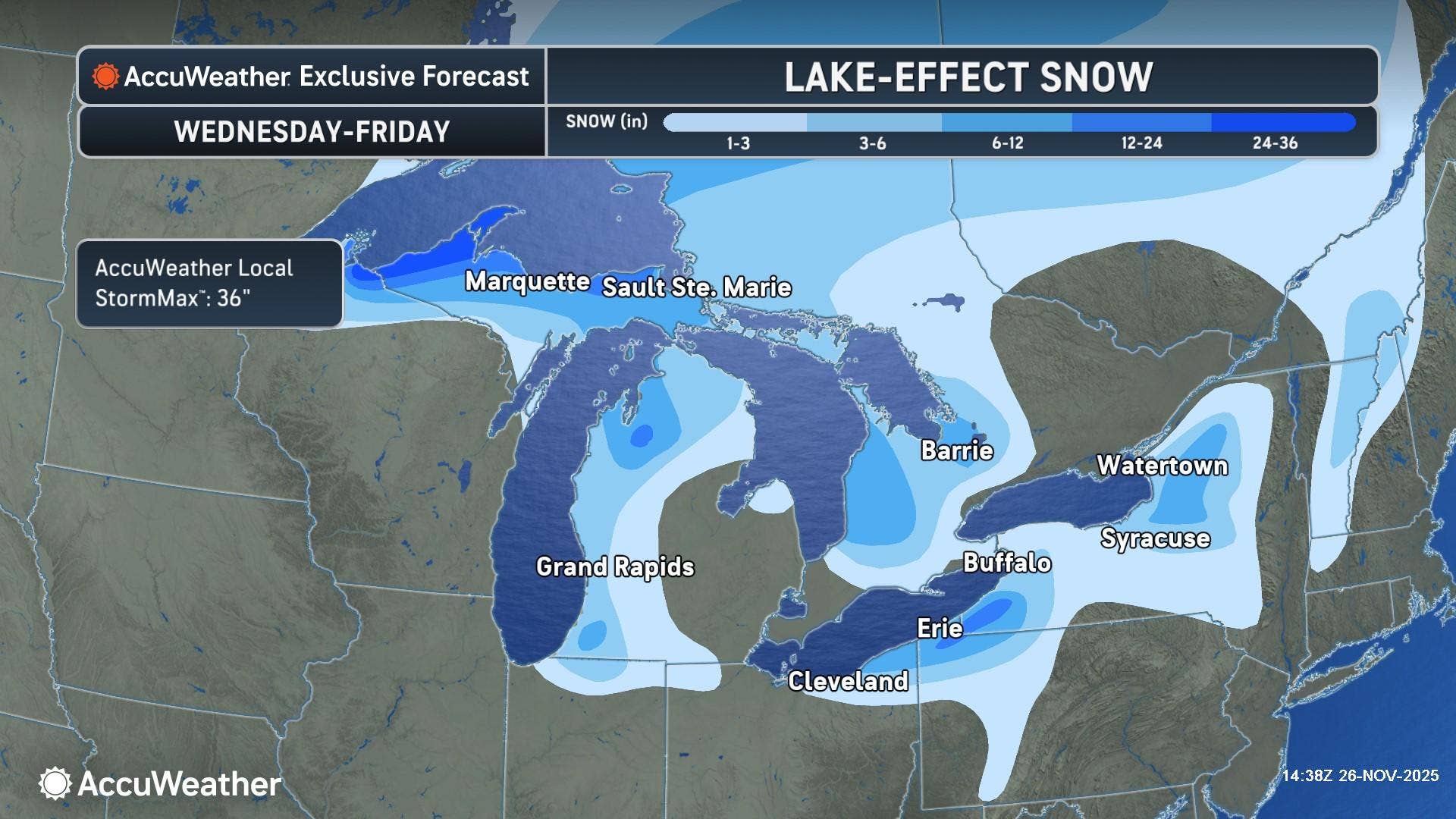 Blizzard Warning Hits Michigan, Feet of Snow Possible - Powder