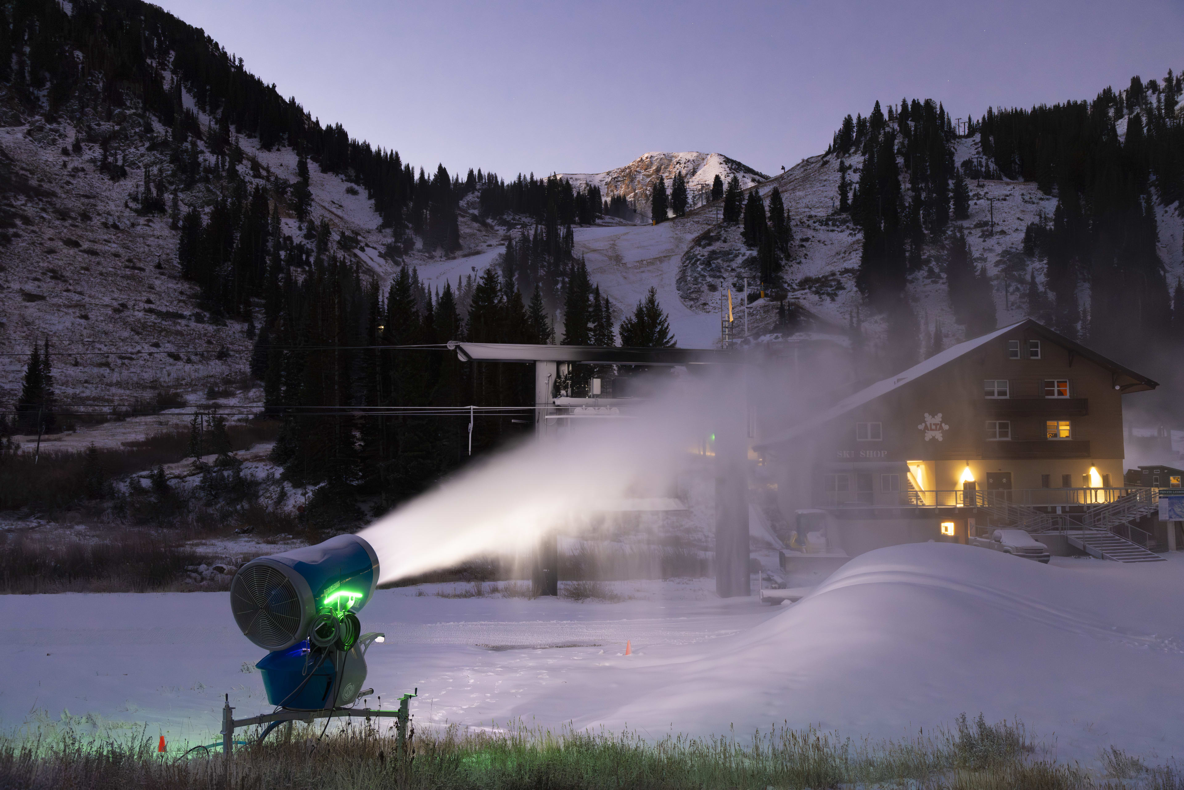 Alta Ski Area Confirms Opening Day After Slow Season Start - Powder