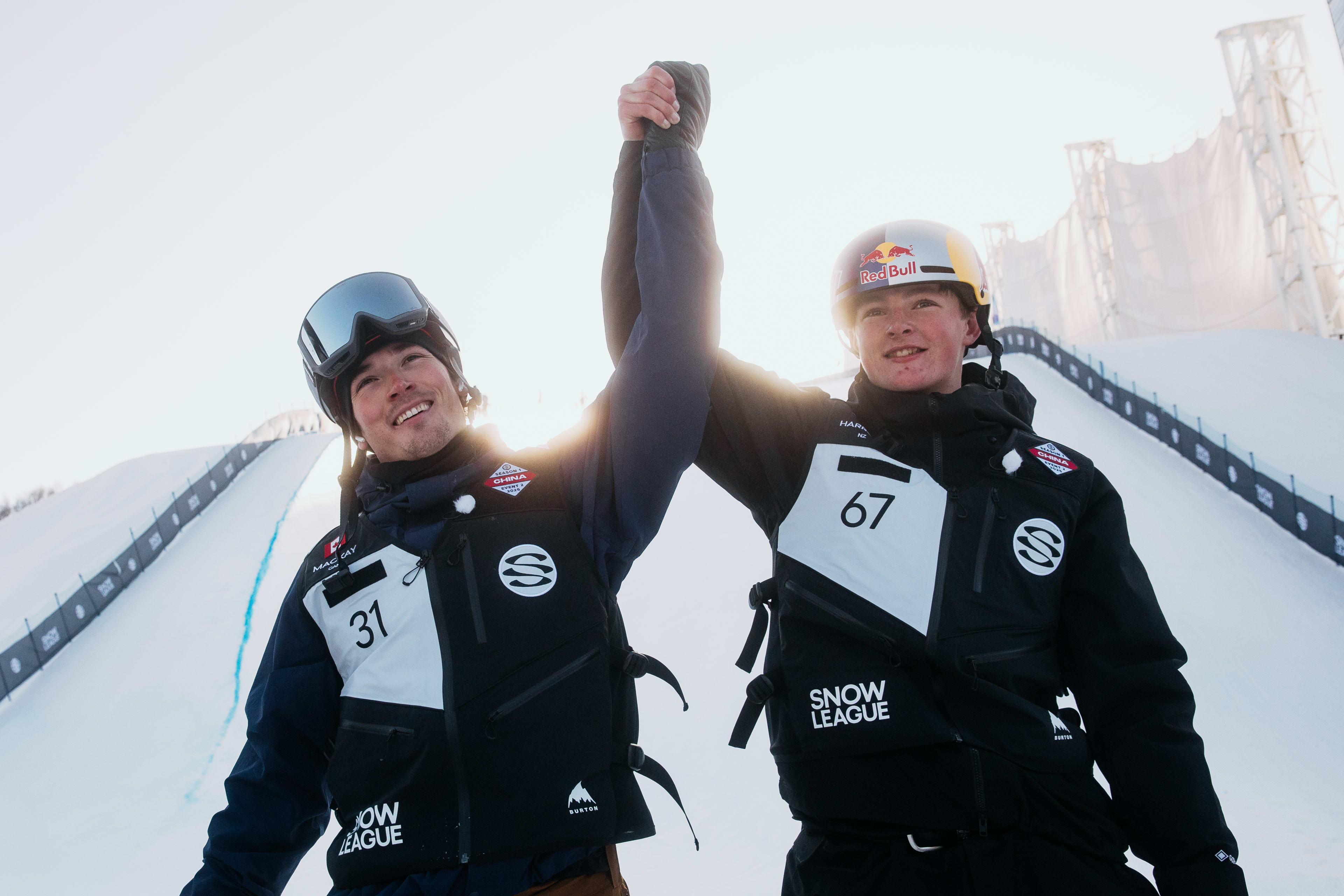 Eileen Gu Dominates at The Snow League Event in China - Powder