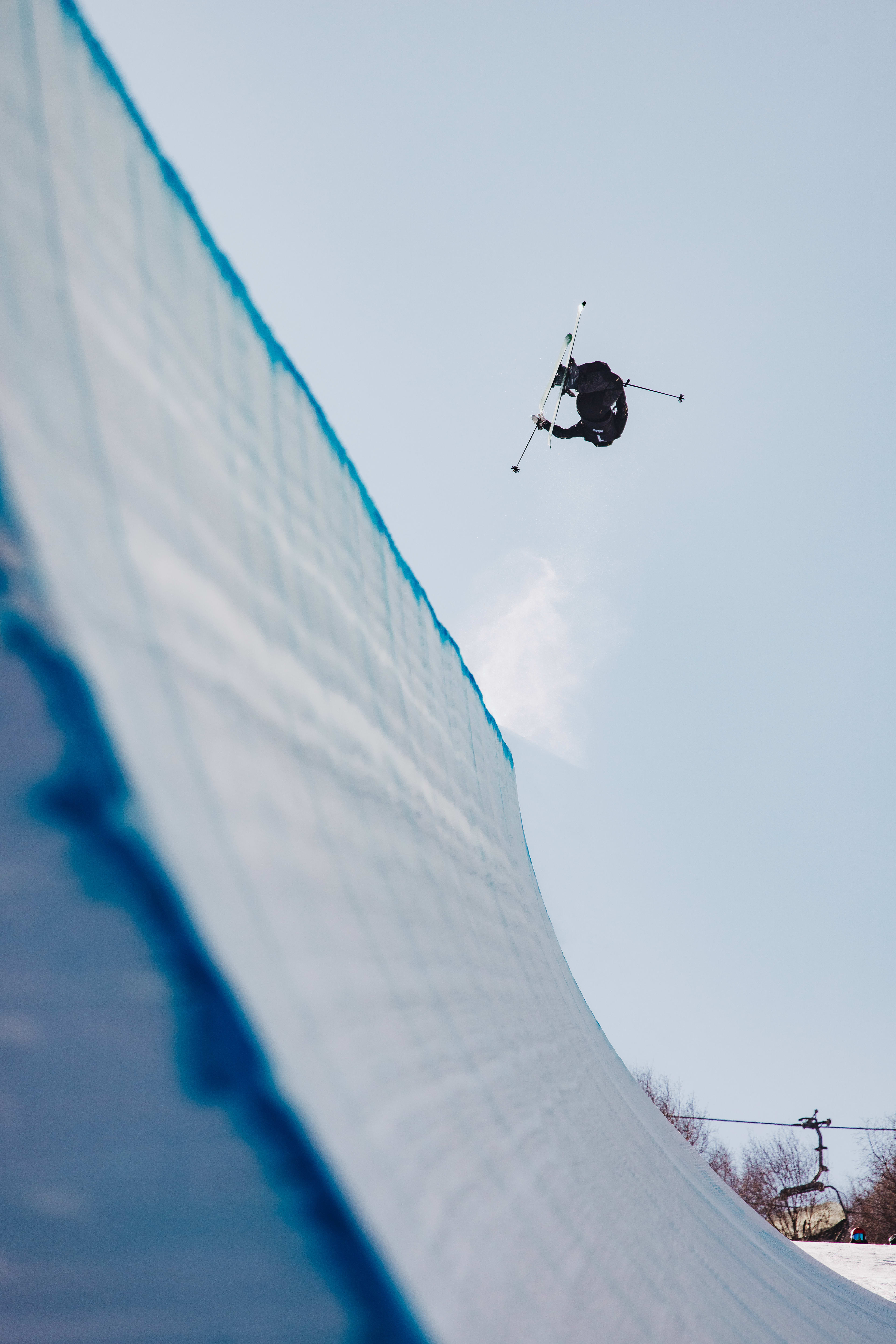 Eileen Gu Dominates at The Snow League Event in China - Powder