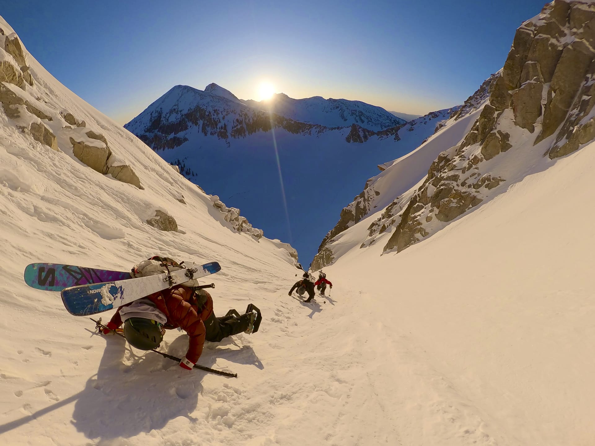 Mali Noyes Gained Confidence While Shattering Utah's Chuting Gallery Record - Powder