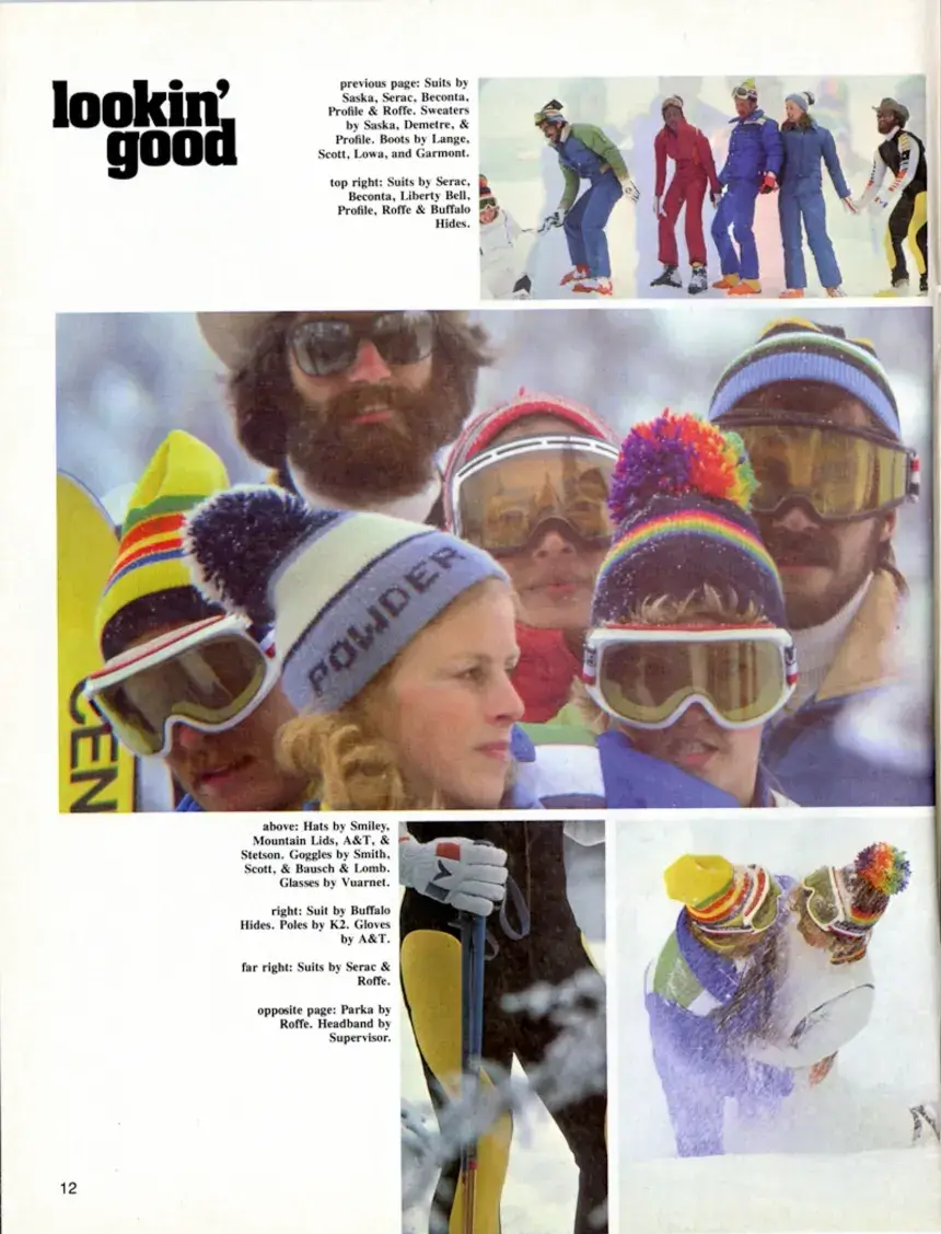 The Best '70s Ski Outfits From the POWDER Archives - Powder