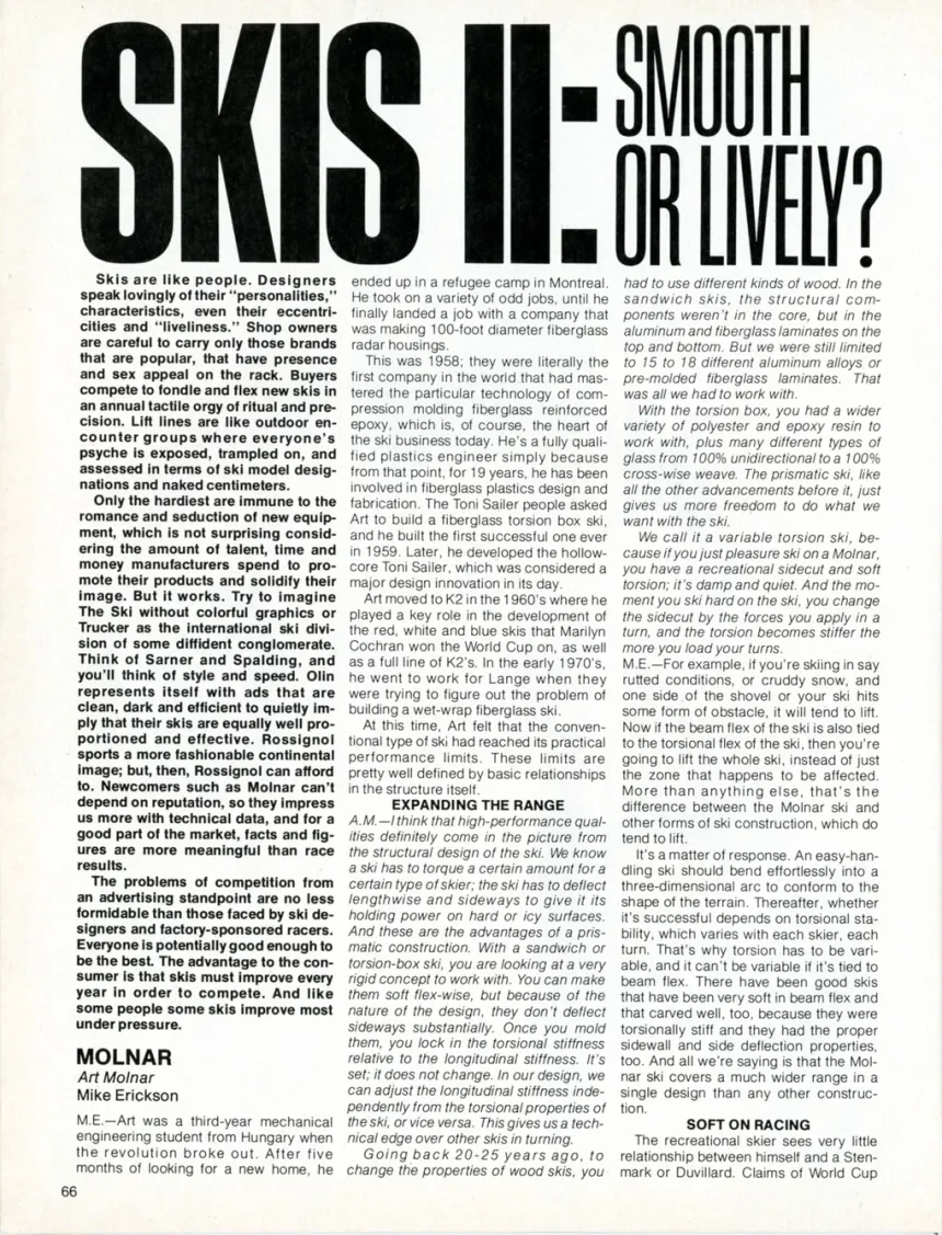 5 Ski Brands You Used To See in POWDER Magazine - Powder