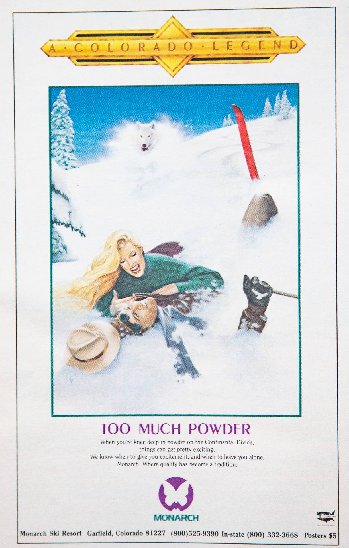 The Cringiest 1980s Ski Ads From POWDER Magazine - Powder