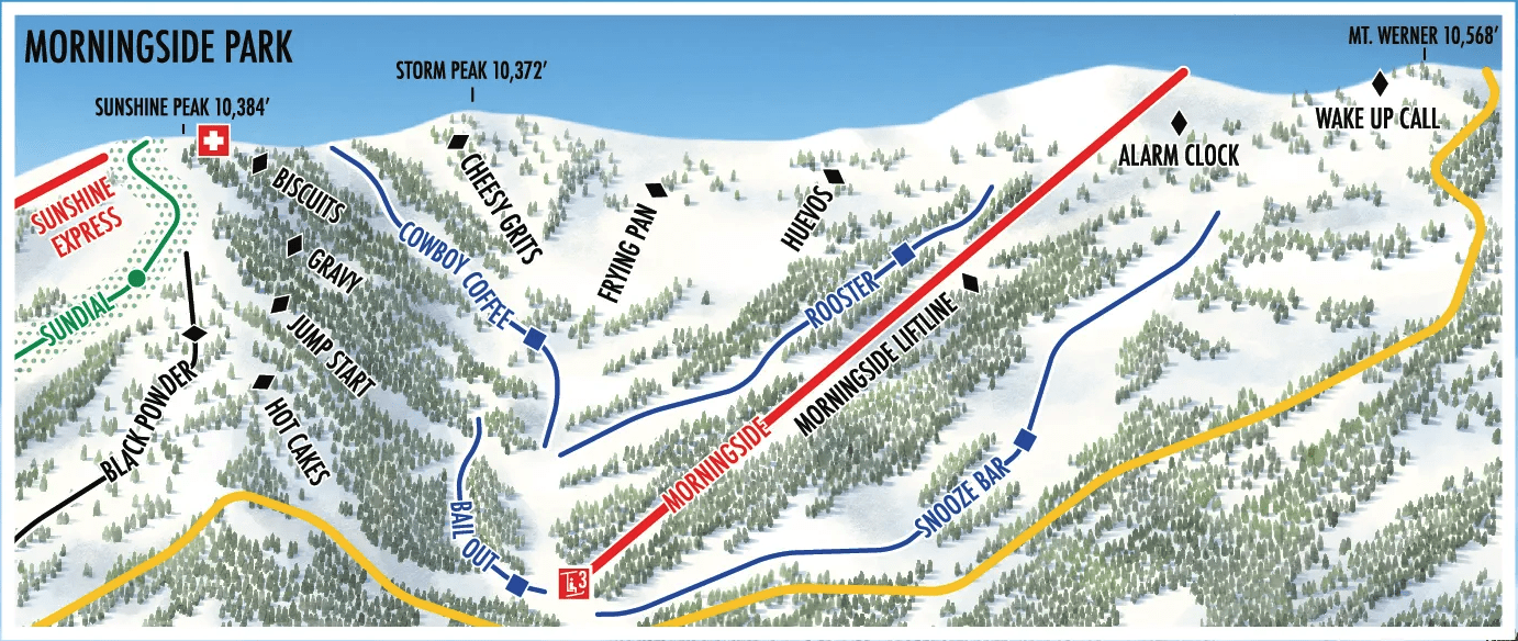 Steamboat Winter Trail Map: The Best Runs and Lifts - Powder