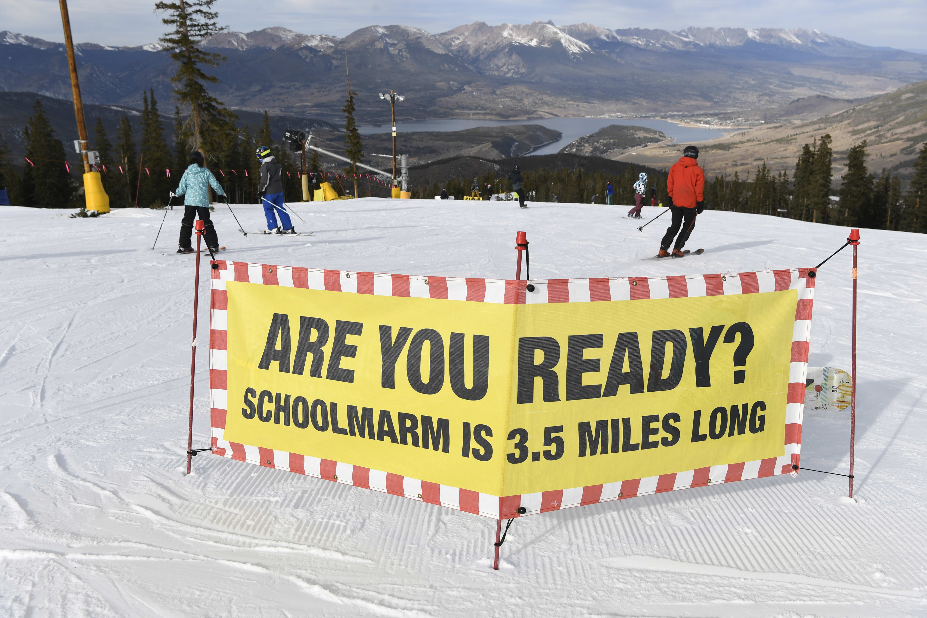 green circle ski run